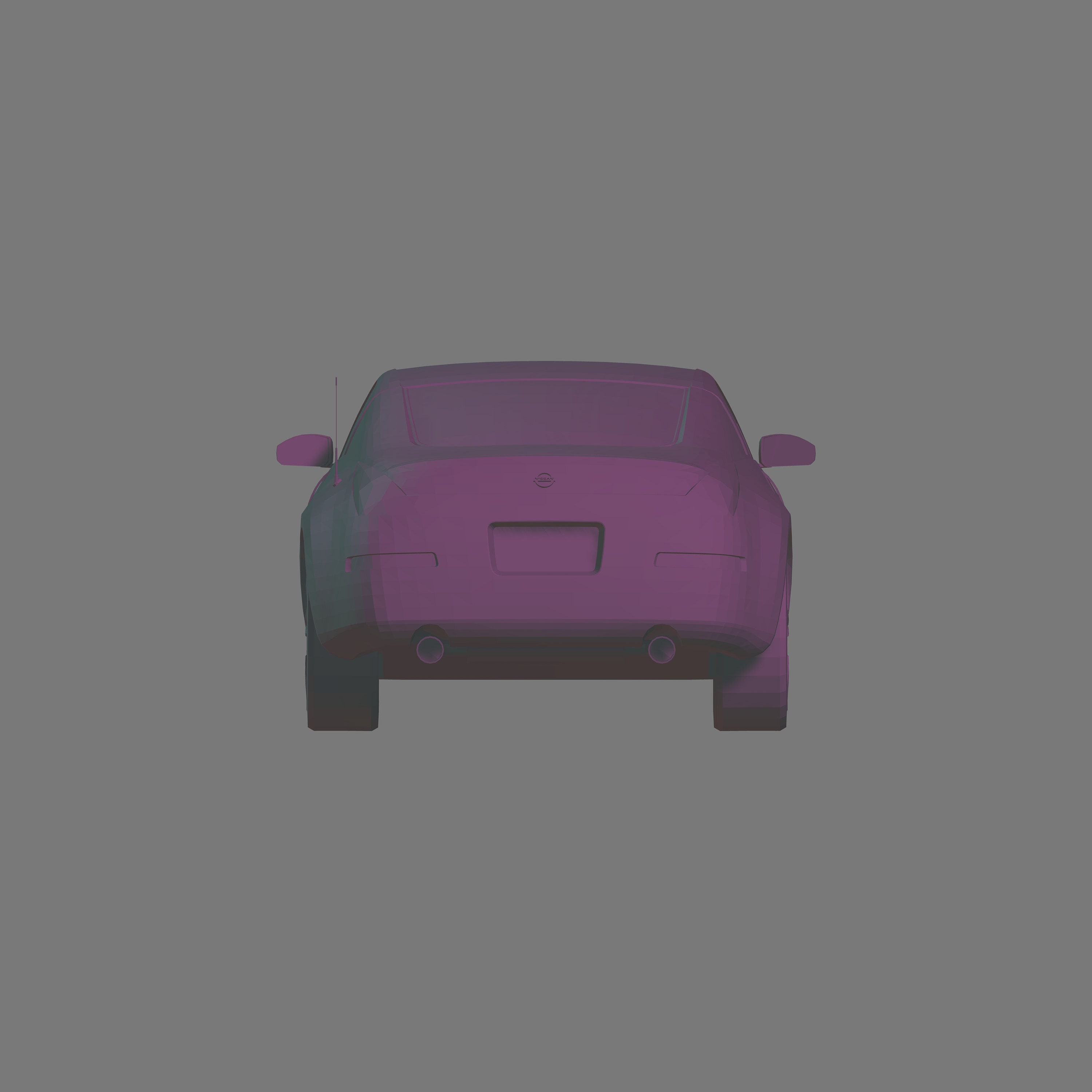 Nissan 350z 3D Stl File Iconic Cars Stl Super Car 3d Stl File 3D Ready ...