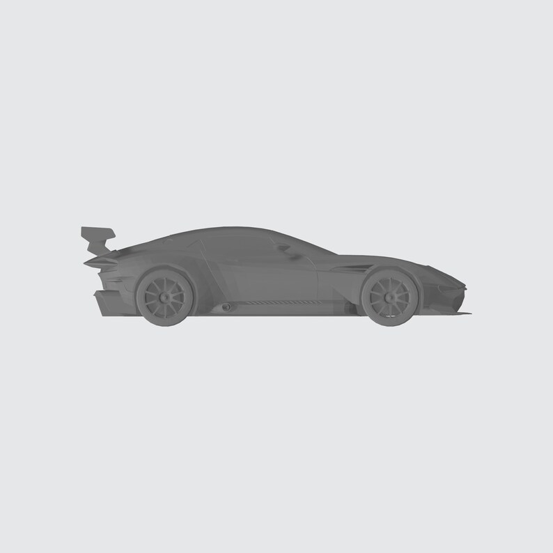 Aston Martin Vulcan 3D Stl File Iconic Cars Stl Super Car 3d Stl File ...