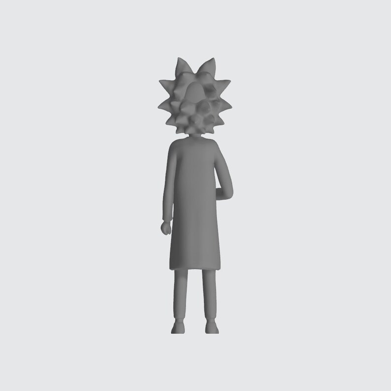 Rick 3d Stl File Rick and Morty Stl Ready to Print Models 3d Models 3d ...