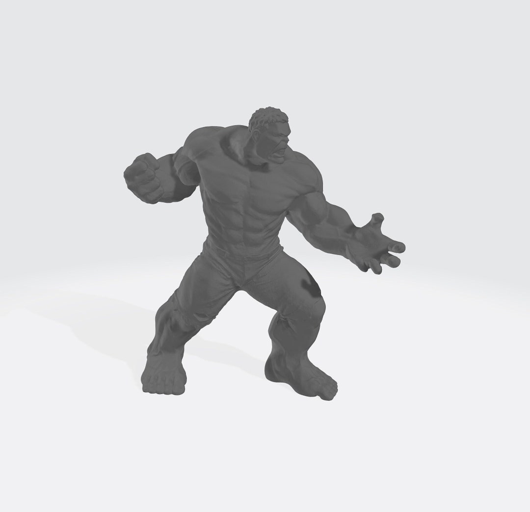 Hulk 3d Stl Super Hero Stl File Ready to Print Models 3d Models 3d ...