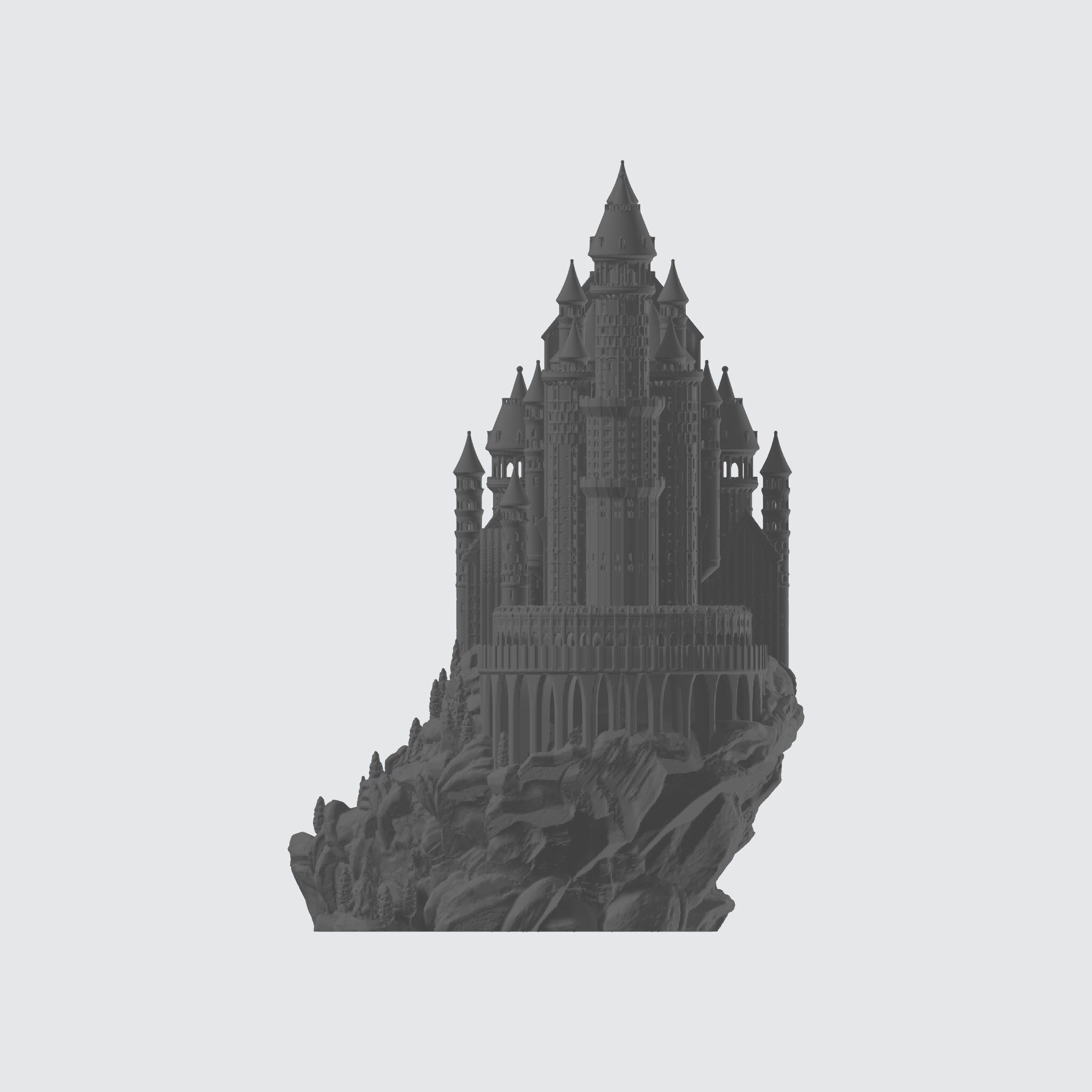 Medieval Castle 3d Stl File Ready to Print Models 3d Models 3d Figure ...