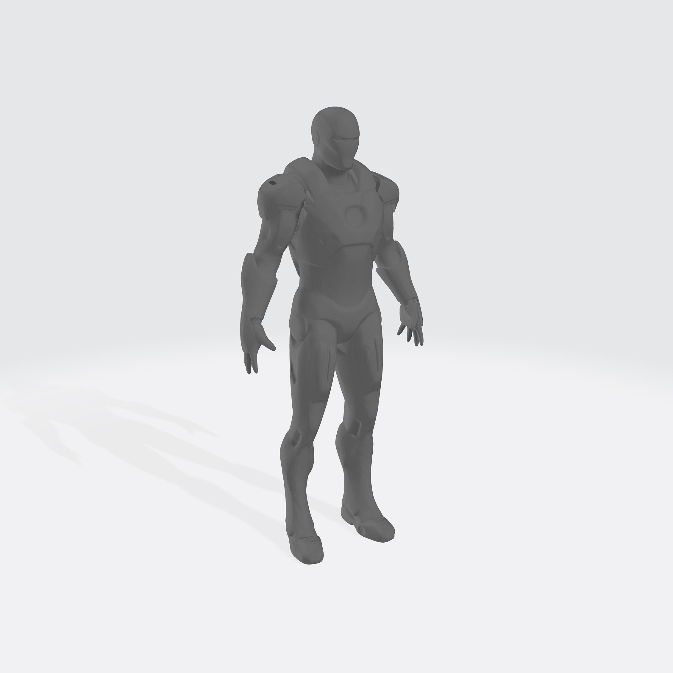 İronman 3d Stl File Super Hero Stl Ready to Print Models 3d Models 3d ...