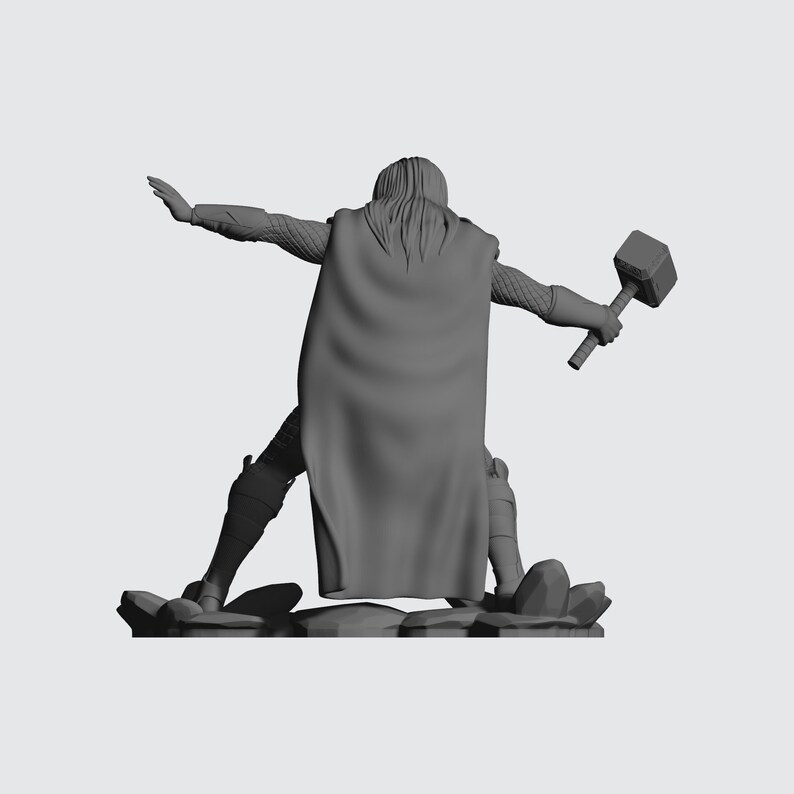 Thor 3d Stl File Super Hero Stl Ready to Print Models 3d Models 3d ...