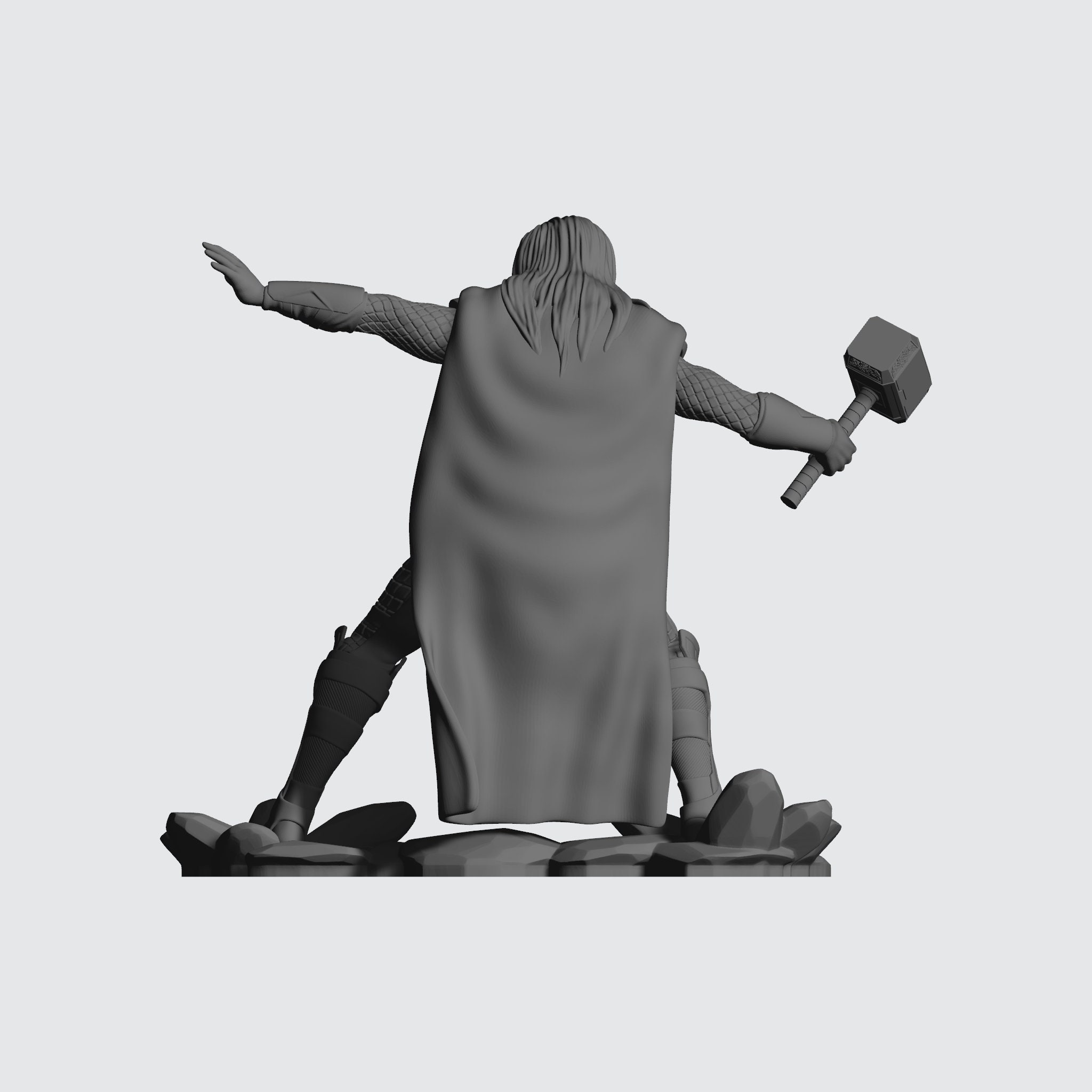 Thor 3d Stl File Super Hero Stl Ready to Print Models 3d Models 3d ...