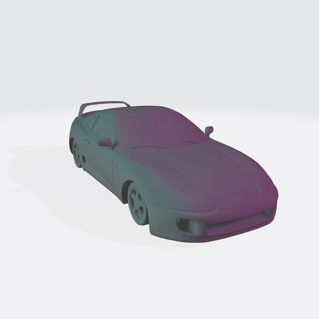 Toyota Supra 3D Stl File Super Car 3d Stl File 3D Ready Model Stl File ...