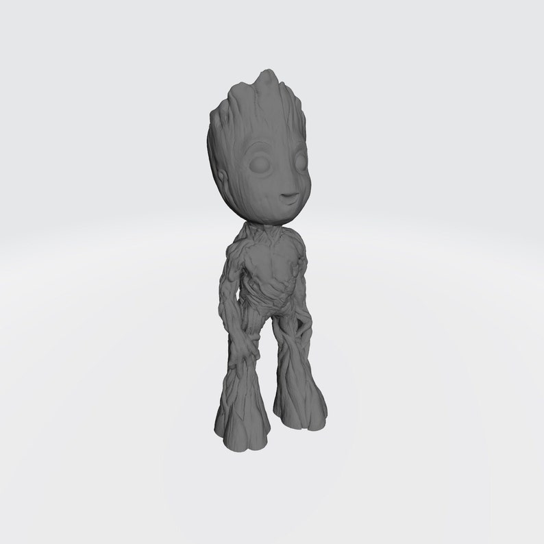 Baby Groot 3d Stl File Ready to Print Models 3d Models 3d Figure Stl ...