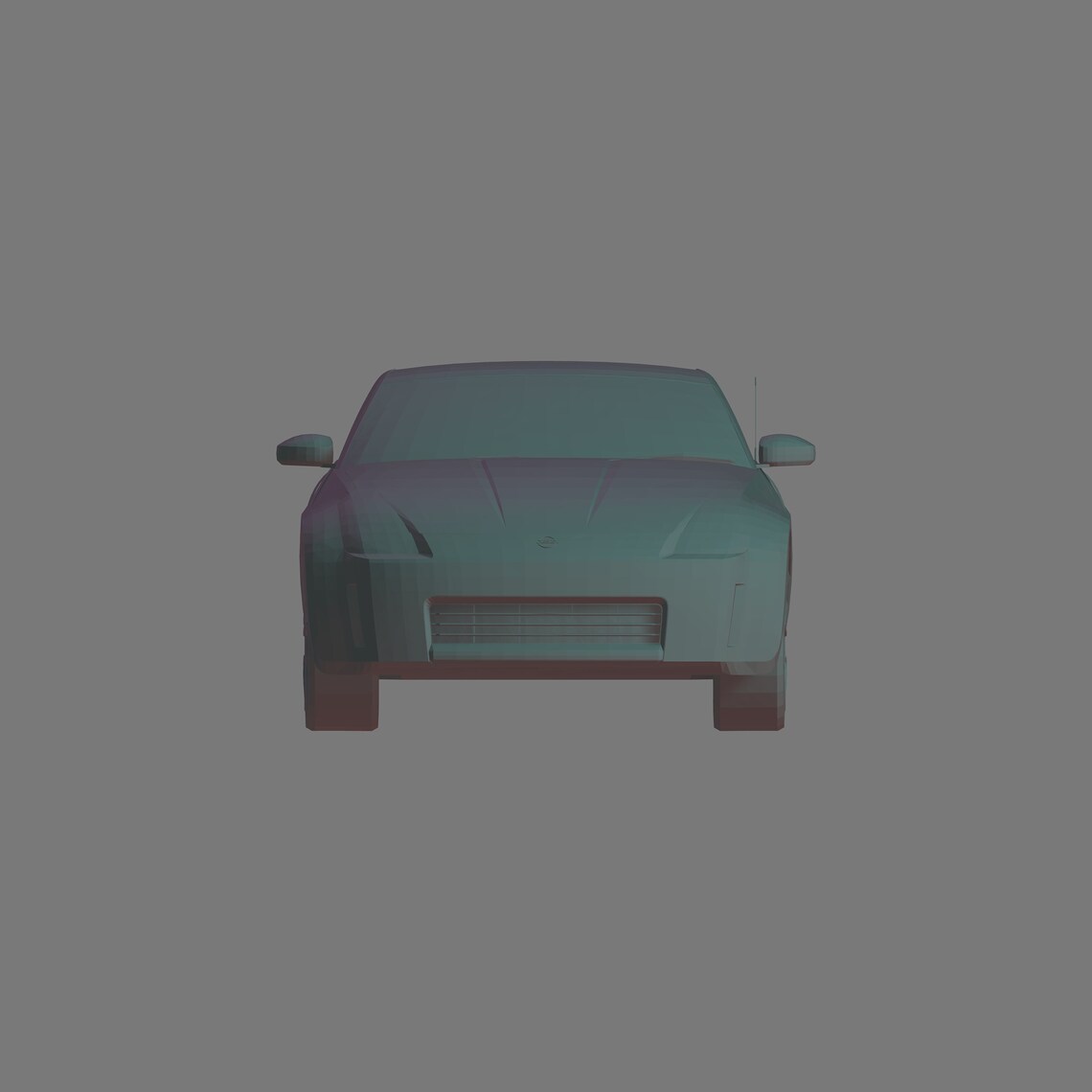 Nissan 350z 3D Stl File Iconic Cars Stl Super Car 3d Stl File 3D Ready ...