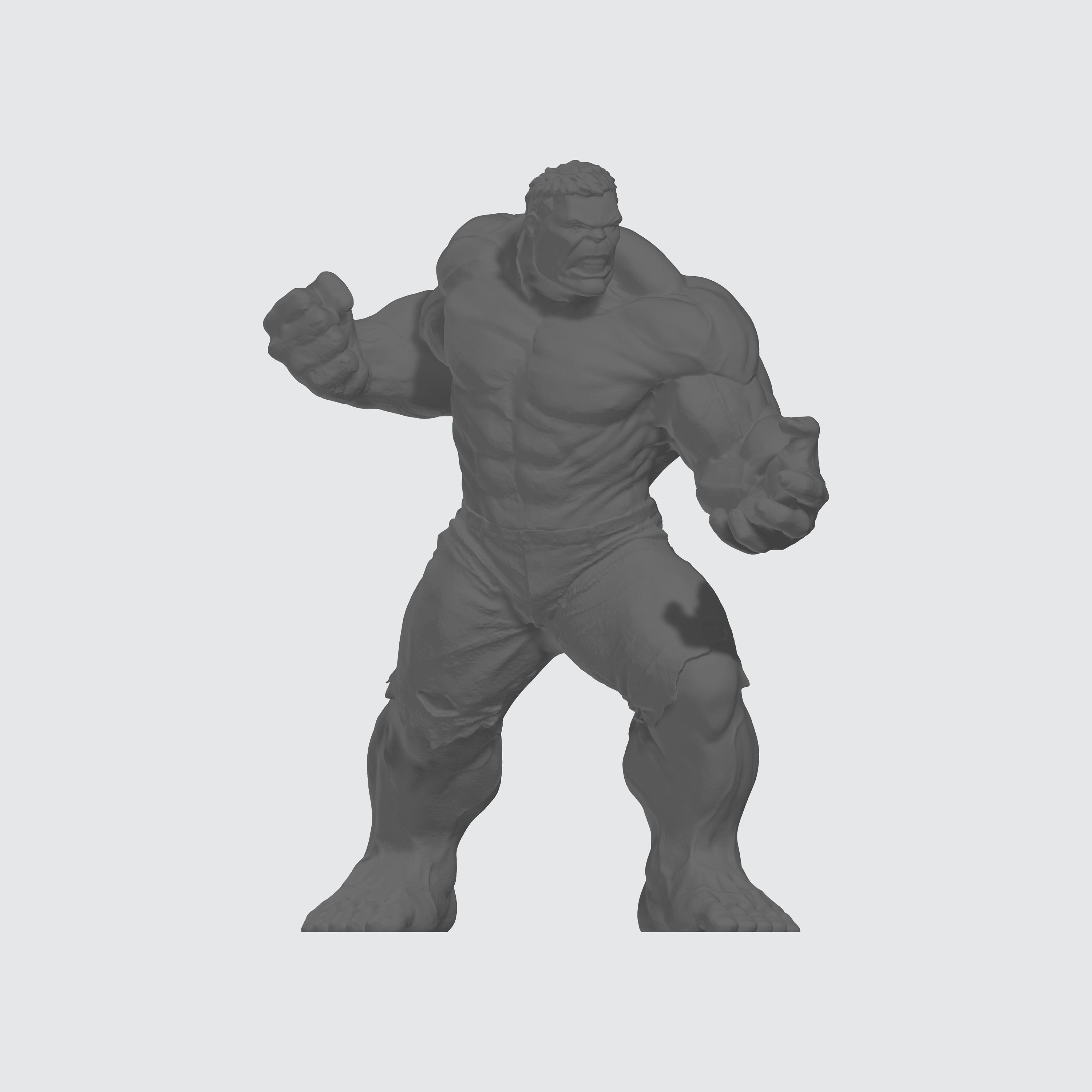 Hulk 3d Stl Super Hero Stl File Ready to Print Models 3d Models 3d ...
