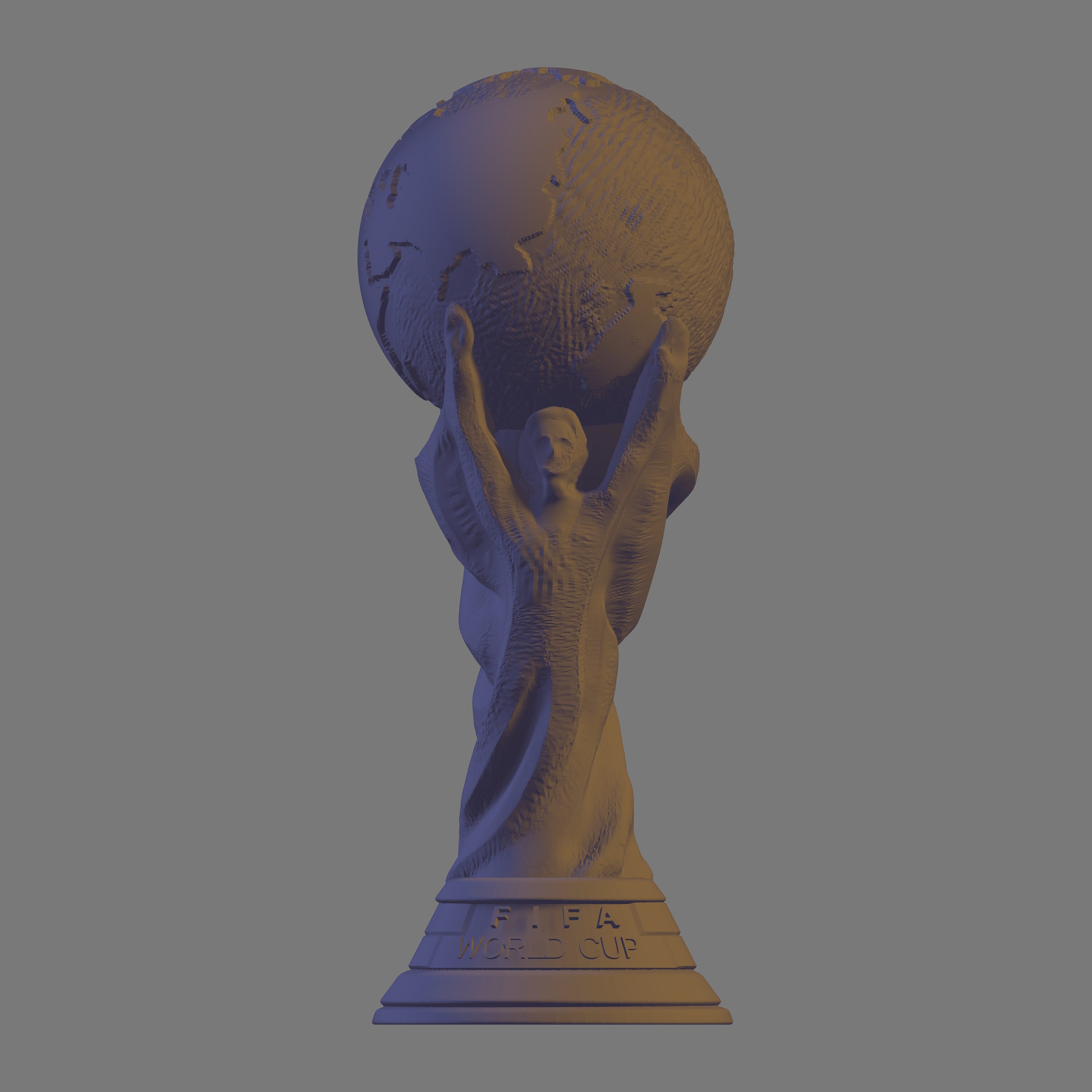 FIFA World Cup 3D Stl File World Cup Stl File Cup 3d Stl File 3D Ready ...