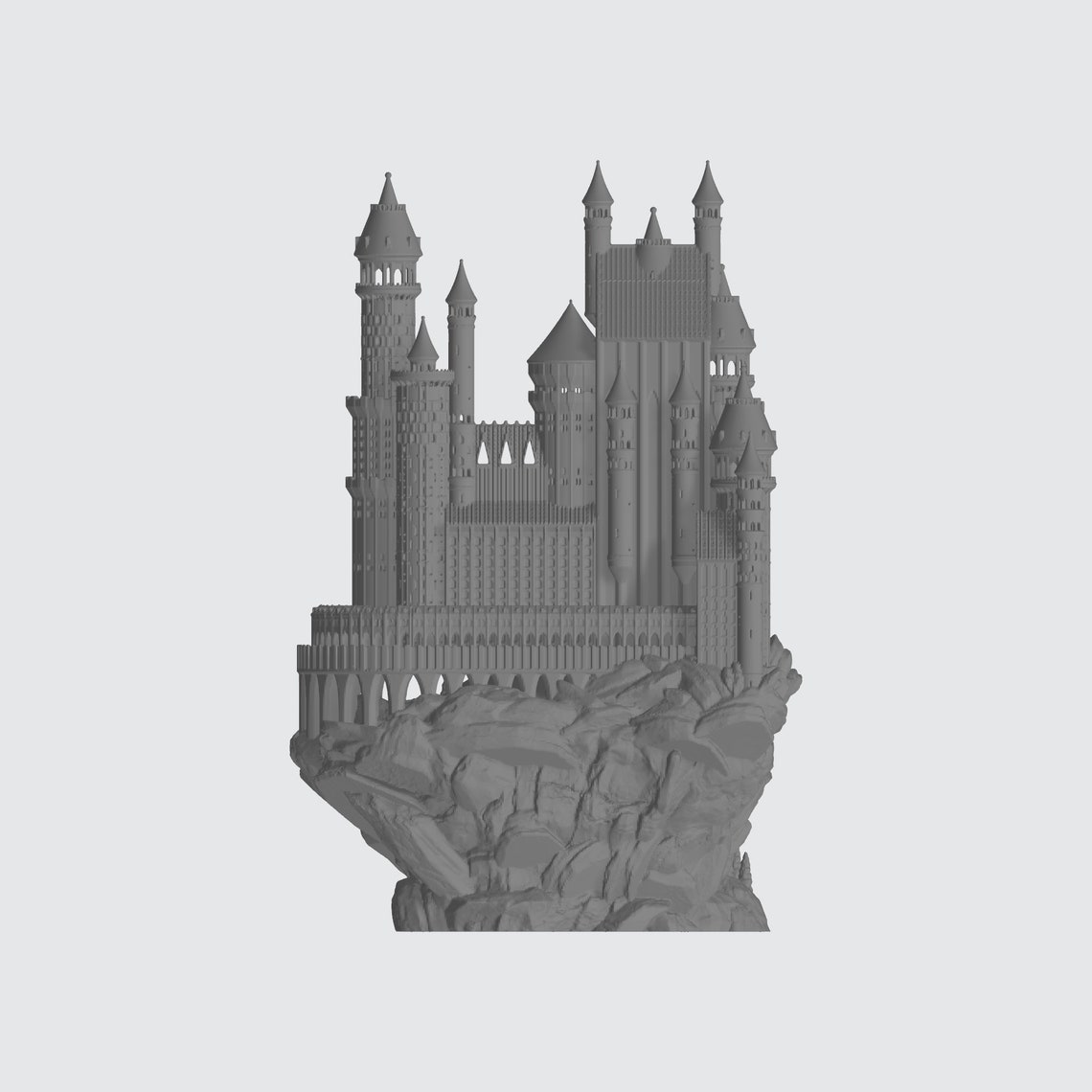 Medieval Castle 3d Stl File Ready to Print Models 3d Models 3d Figure ...