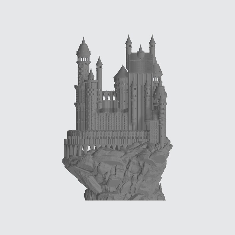 Medieval Castle 3d Stl File Ready to Print Models 3d Models 3d Figure ...
