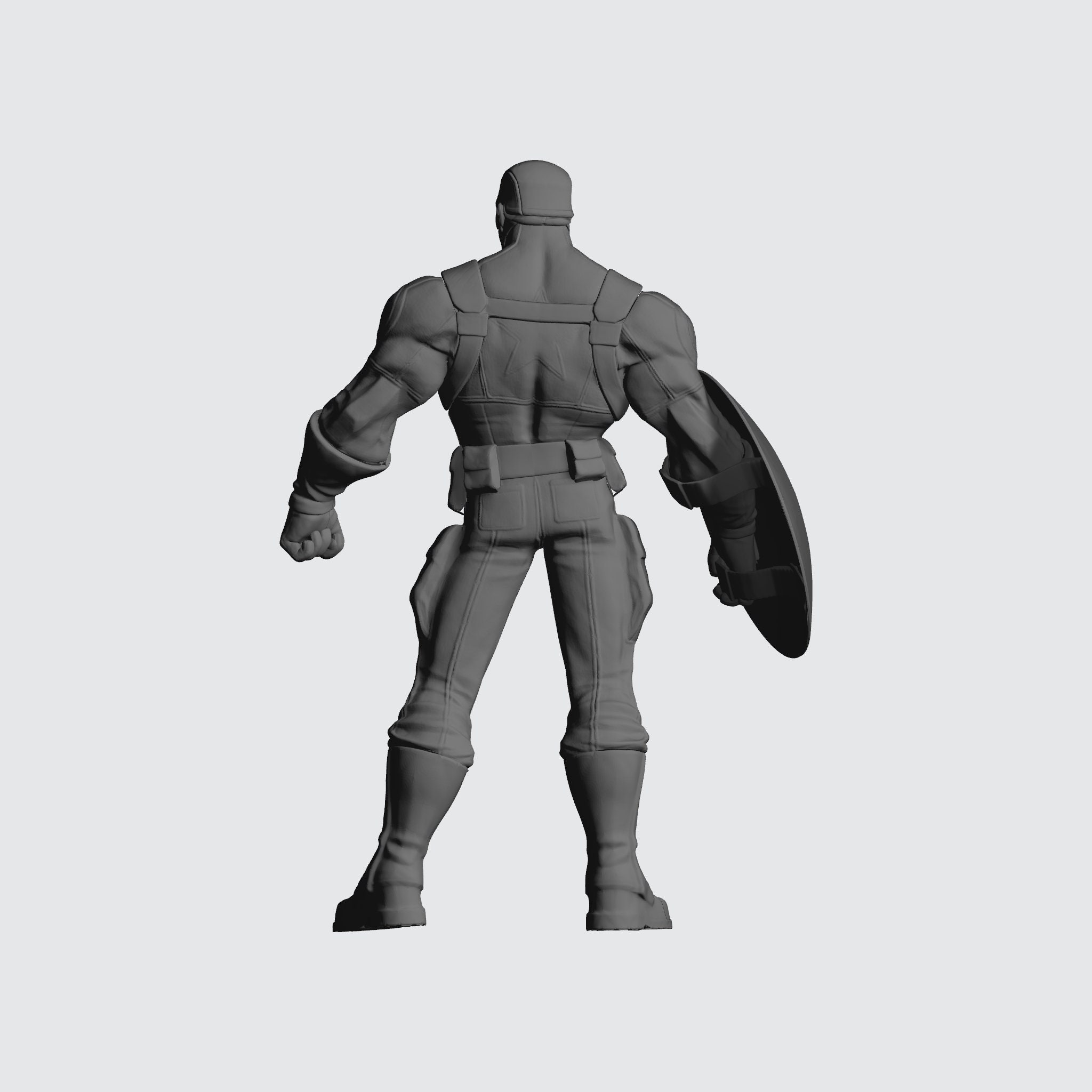 Captain America 3d Stl Super Hero Stl File Ready to Print Models 3d ...