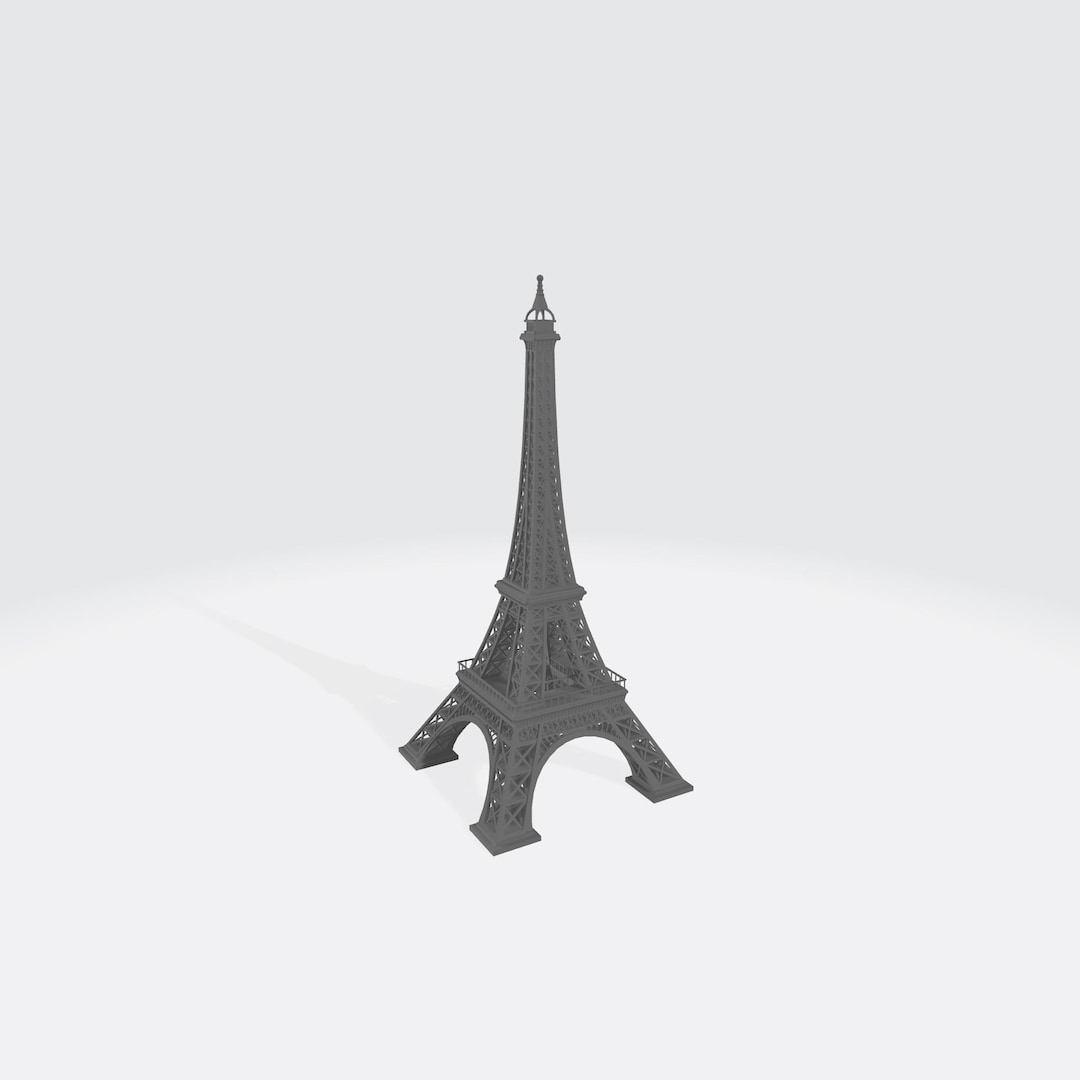 Eiffel Tower 3d Stl File Ready to Print Models 3d Models 3d Figure Stl ...