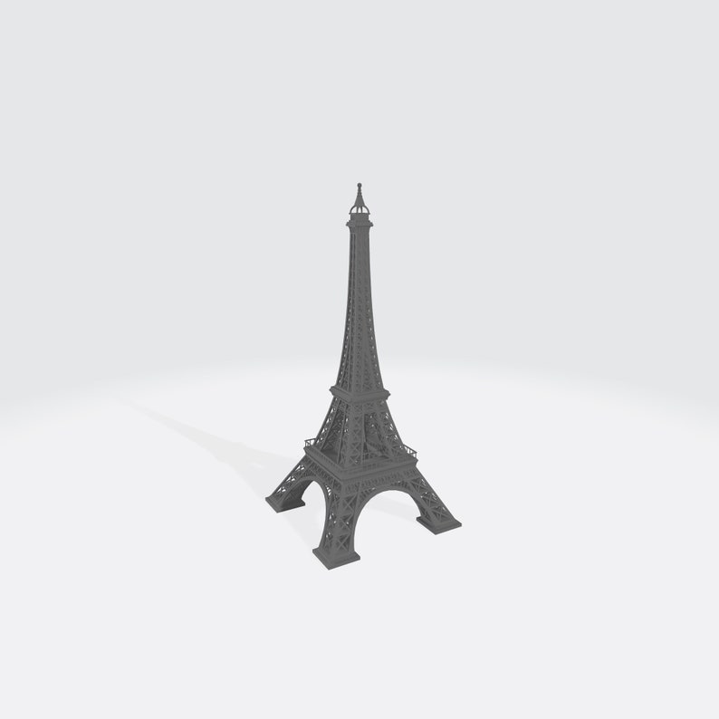 Eiffel Tower 3d Stl File Ready to Print Models 3d Models 3d Figure Stl ...