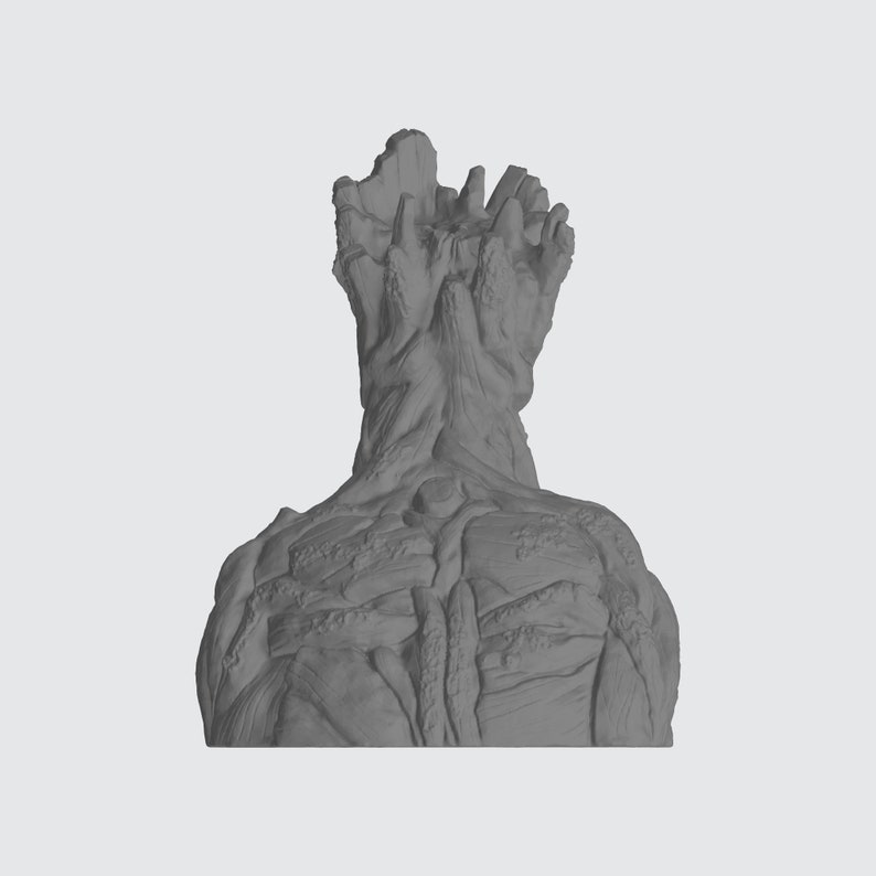 Groot 3d Stl File Ready to Print Models 3d Models 3d Figure Stl File 3d ...