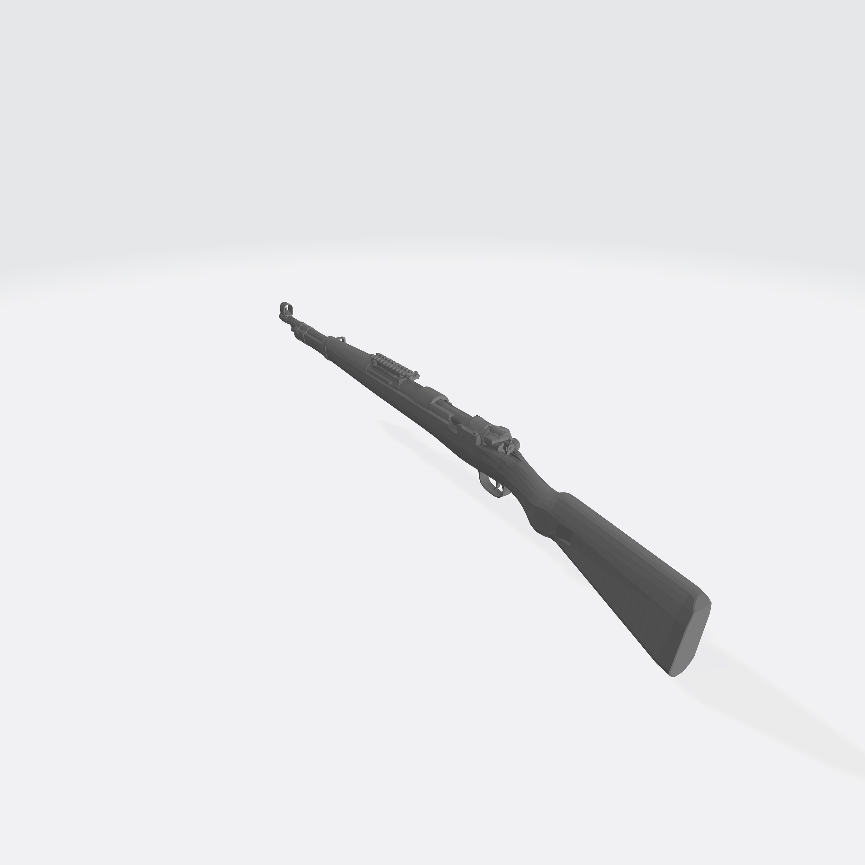 Kar 98 Gun 3D Stl File Iconic Gun Stl Custom Gun 3d Stl File 3D Ready ...