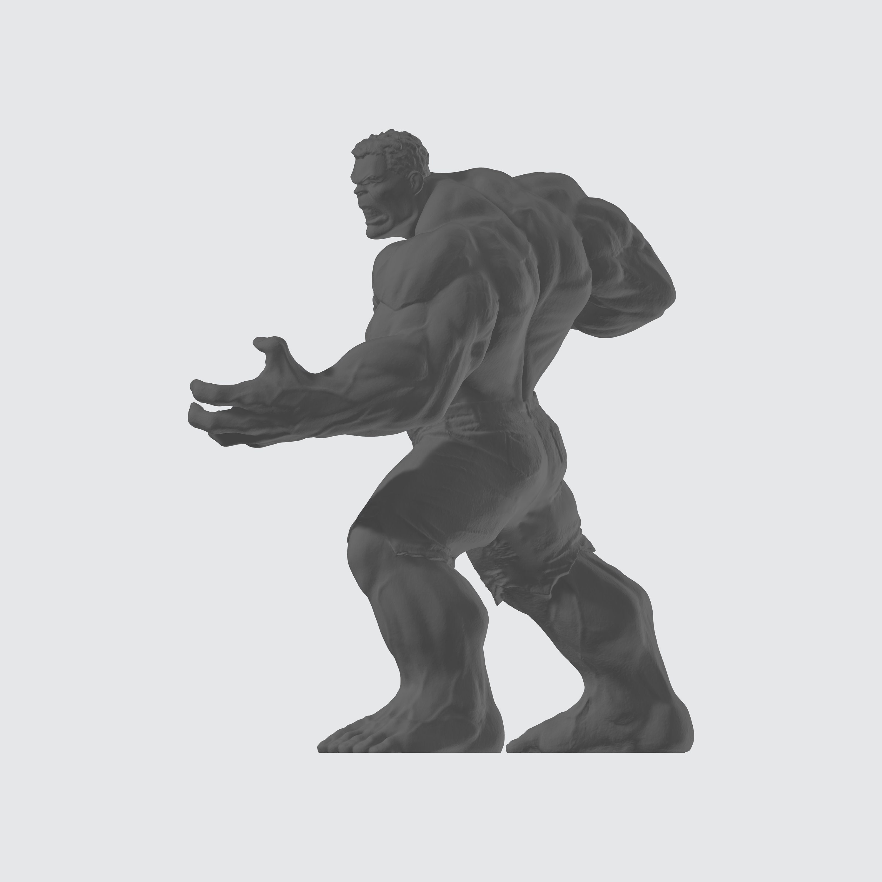 Hulk 3d Stl Super Hero Stl File Ready to Print Models 3d Models 3d ...
