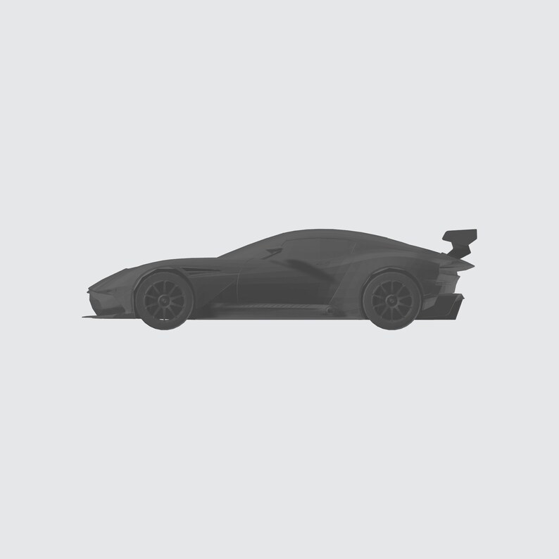 Aston Martin Vulcan 3D Stl File Iconic Cars Stl Super Car 3d Stl File ...