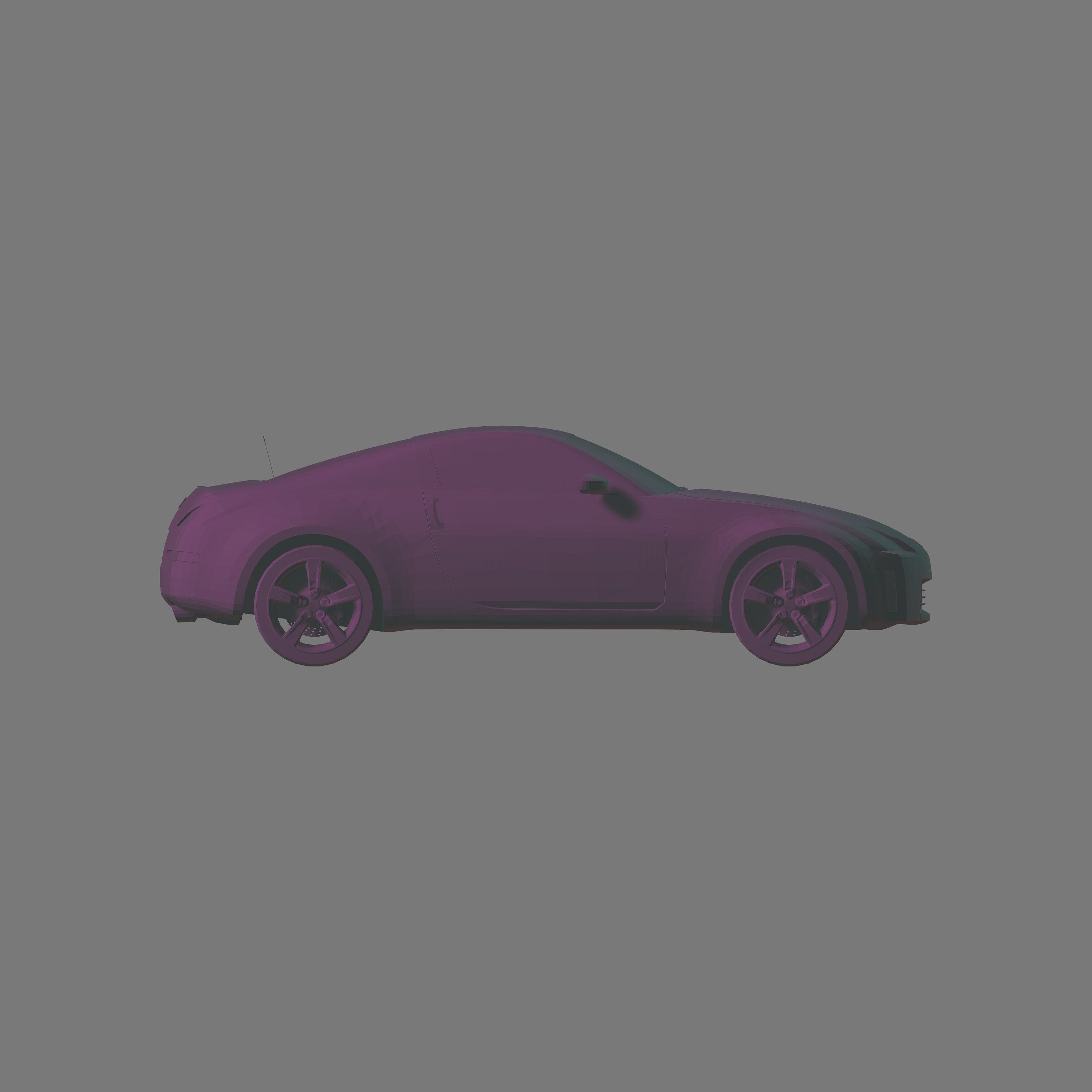 Nissan 350z 3D Stl File Iconic Cars Stl Super Car 3d Stl File 3D Ready ...