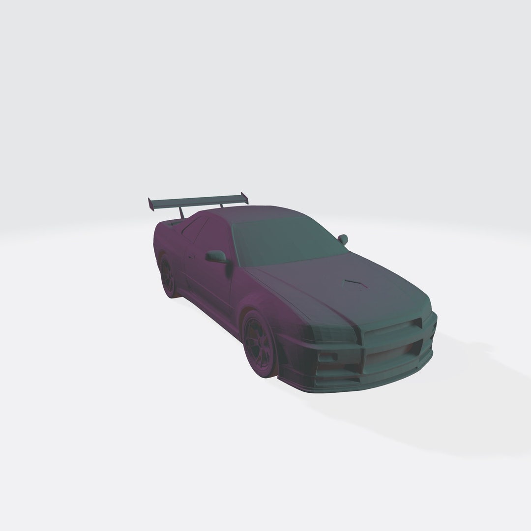 Nissan Skyline GT-R 3D Stl File Ferrari Stl File Super Car 3d Stl File ...