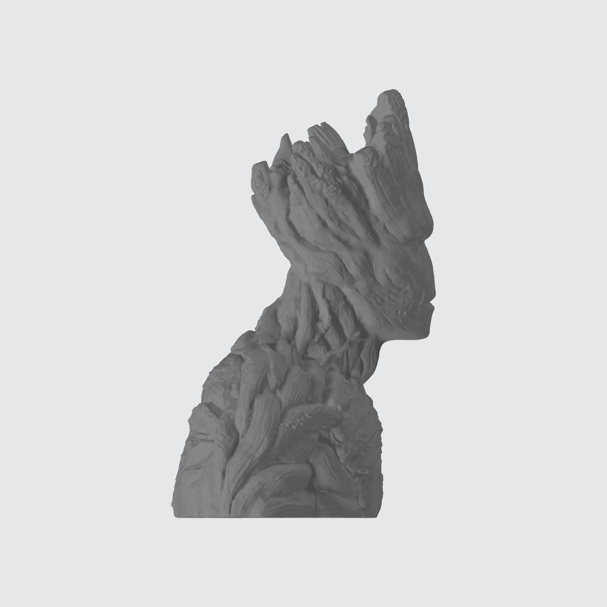 Groot 3d Stl File Ready to Print Models 3d Models 3d Figure Stl File 3d ...