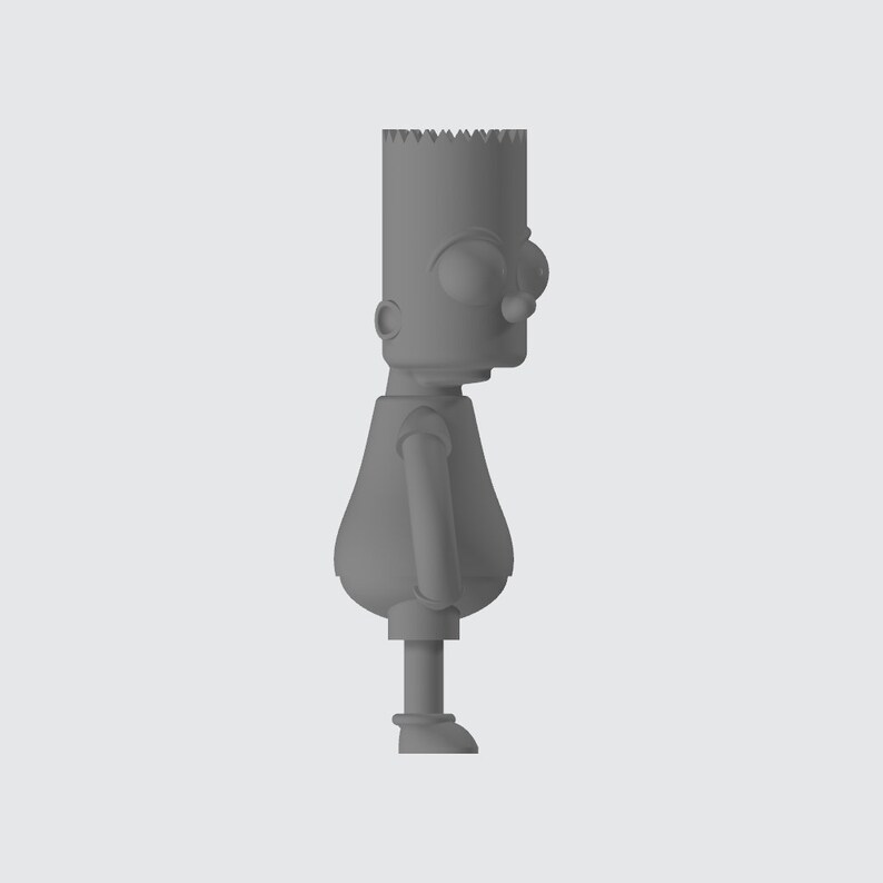 Bart 3d Stl File Simpsons Stl Ready to Print Models 3d Models 3d Figure ...