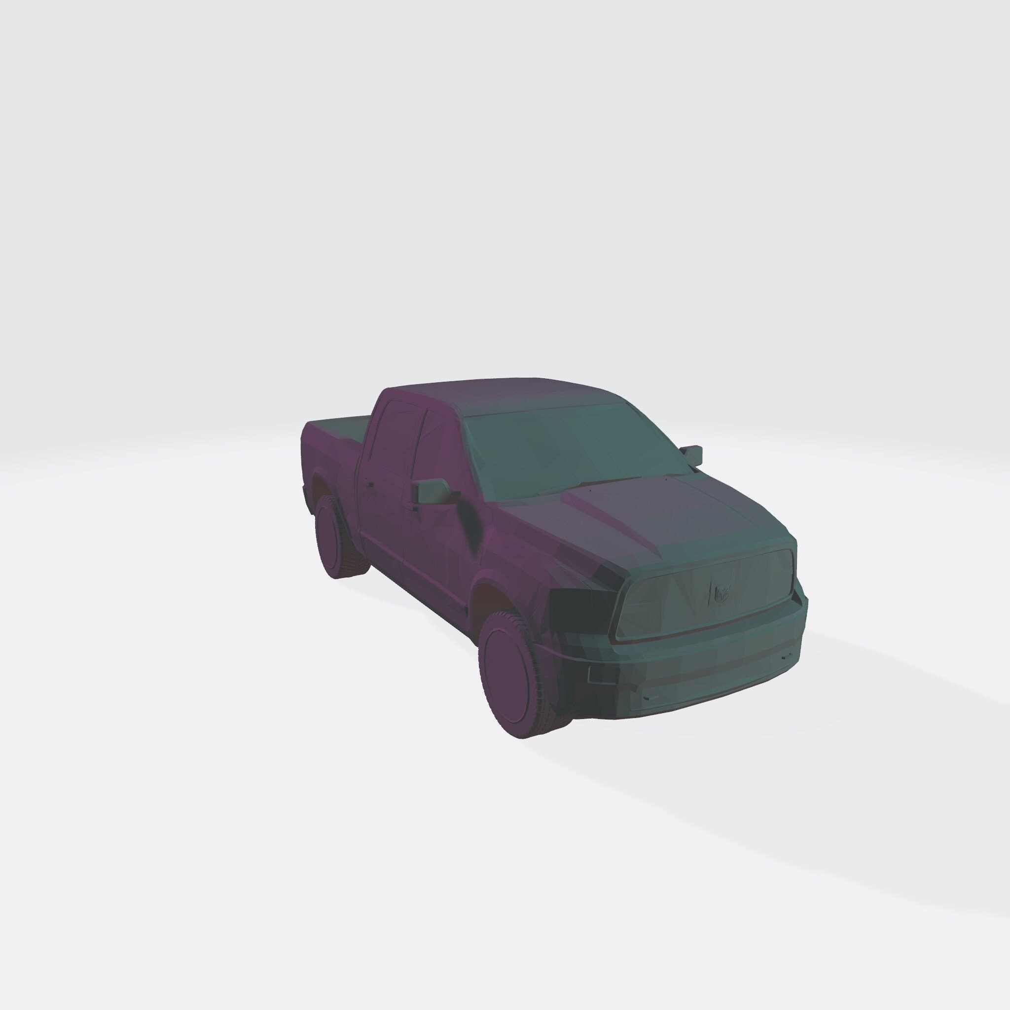 Dodge Ram 3D Stl File Doge Ram Stl File Car 3d Stl File 3D Ready Model ...