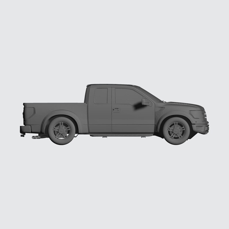 Ford F150 3D Stl File Ford F150 Stl File Car 3d Stl File 3D Ready Model ...