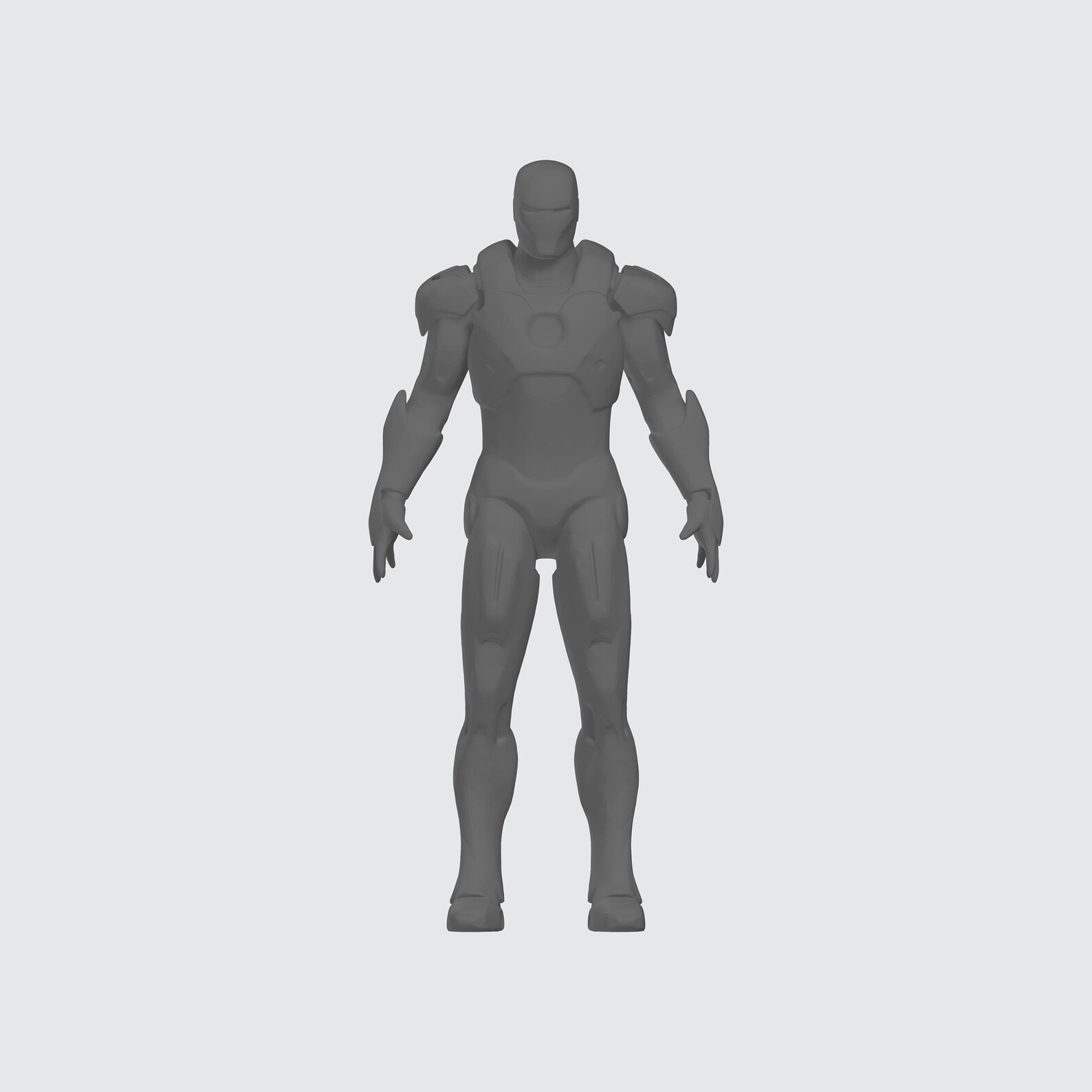 İronman 3d Stl File Super Hero Stl Ready to Print Models 3d Models 3d ...