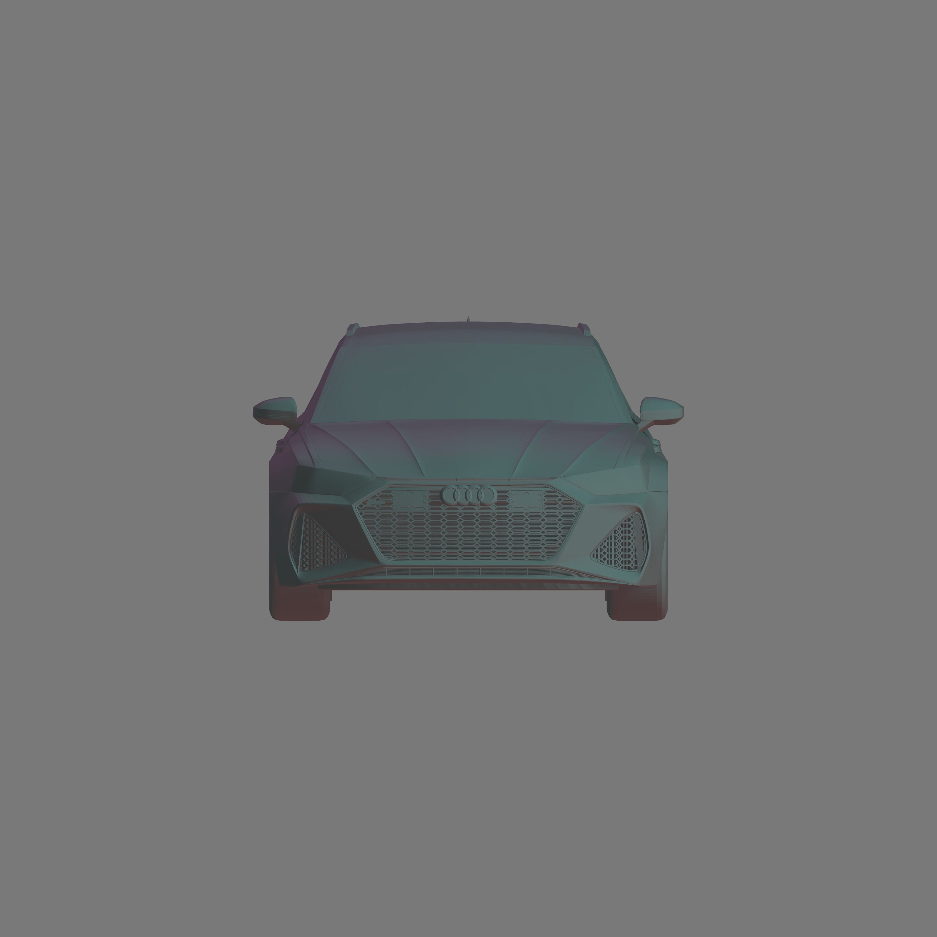 Audi RS6 3D Stl File Iconic Cars Stl Super Car 3d Stl File 3D Ready ...