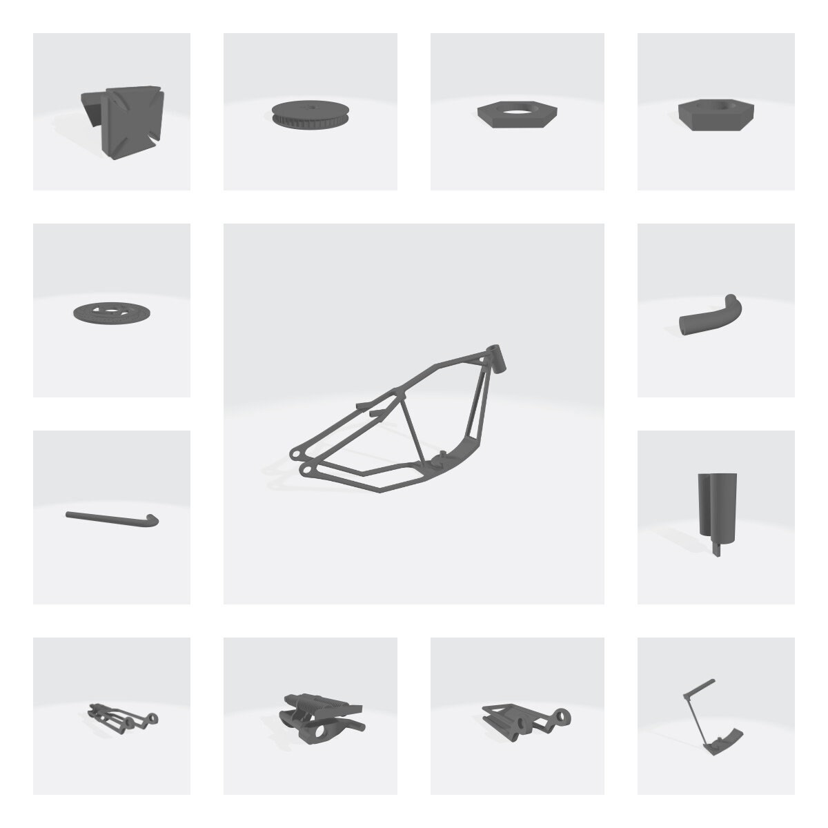 Harley Davidson Motorcycle 3D Stl File Iconic Cars Stl Harley Custom ...