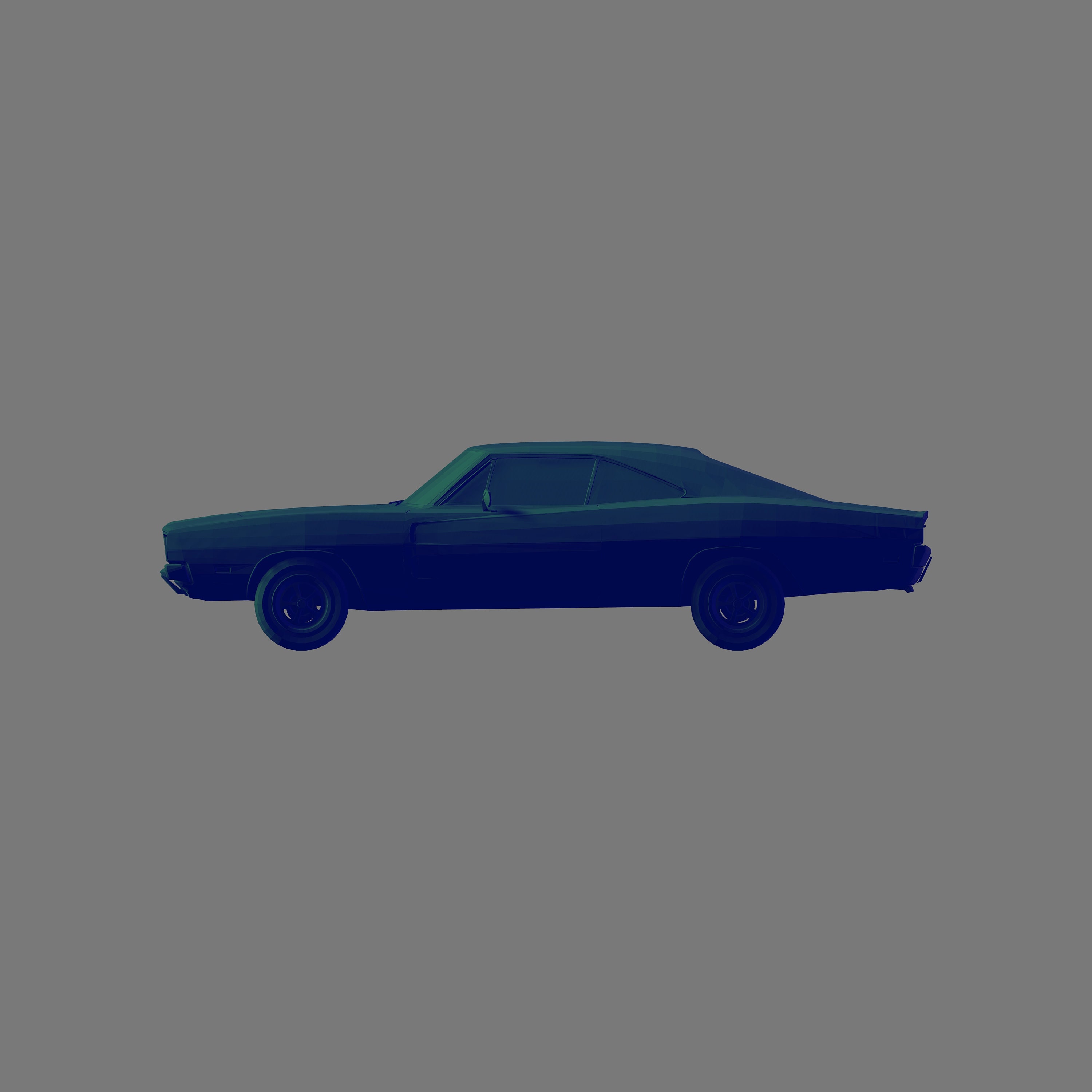 Dodge Charger 3D Stl File Iconic Cars Stl Super Car 3d Stl File 3D ...