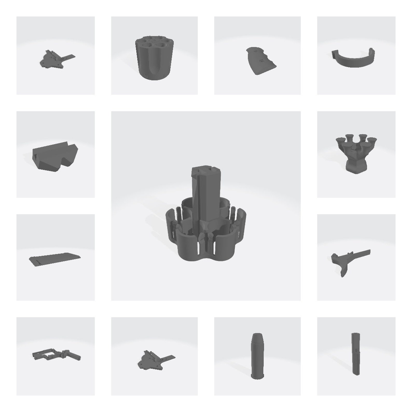 Revolver Gun 3D Stl File Iconic Gun Stl Custom Gun 3d Stl File 3D Ready ...