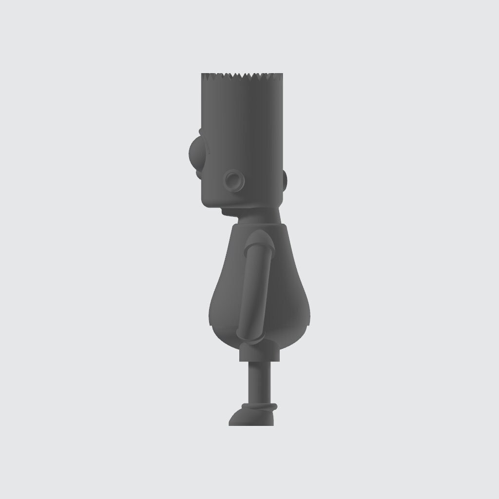 Bart 3d Stl File Simpsons Stl Ready to Print Models 3d Models 3d Figure ...