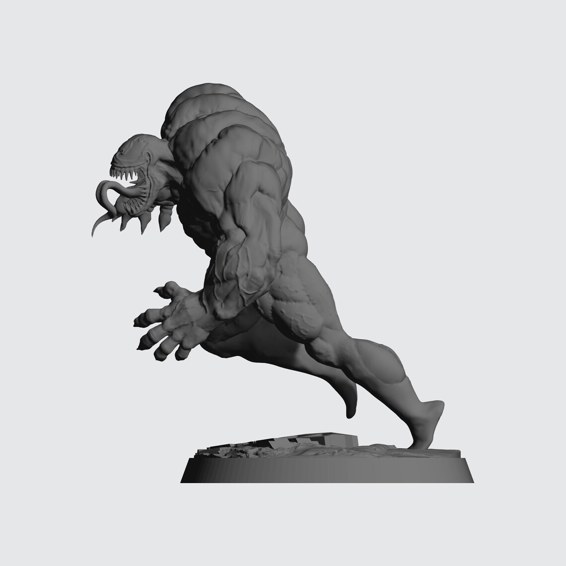 Venom 3d Stl File Ready to Print Models 3d Models 3d Figure Stl File 3d ...