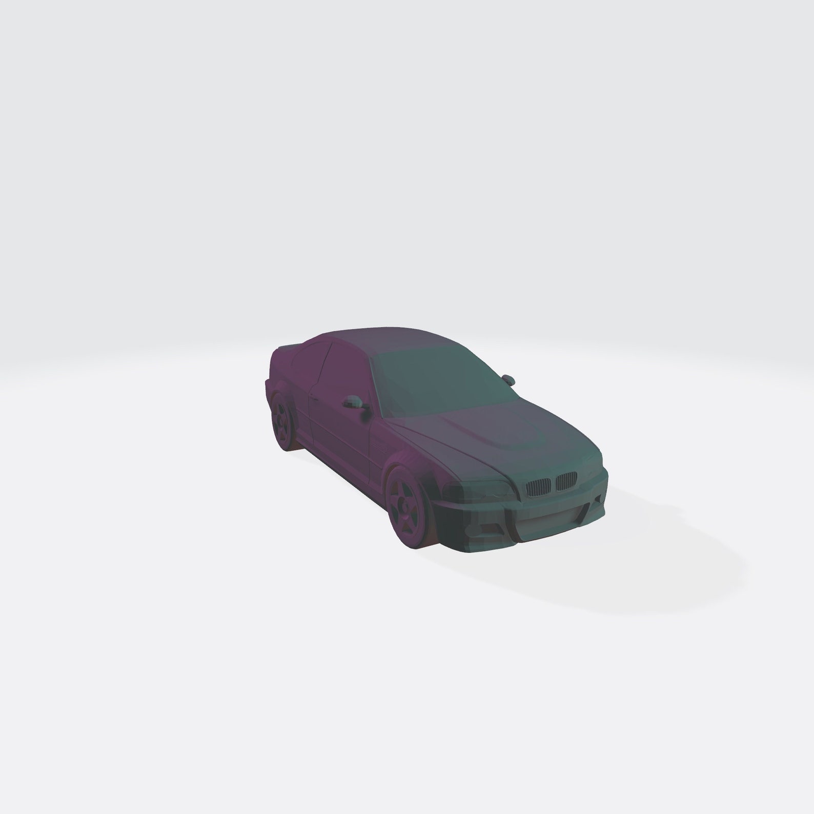 BMW M3 E46 3D Stl File Iconic Cars Stl Super Car 3d Stl File 3D Ready ...
