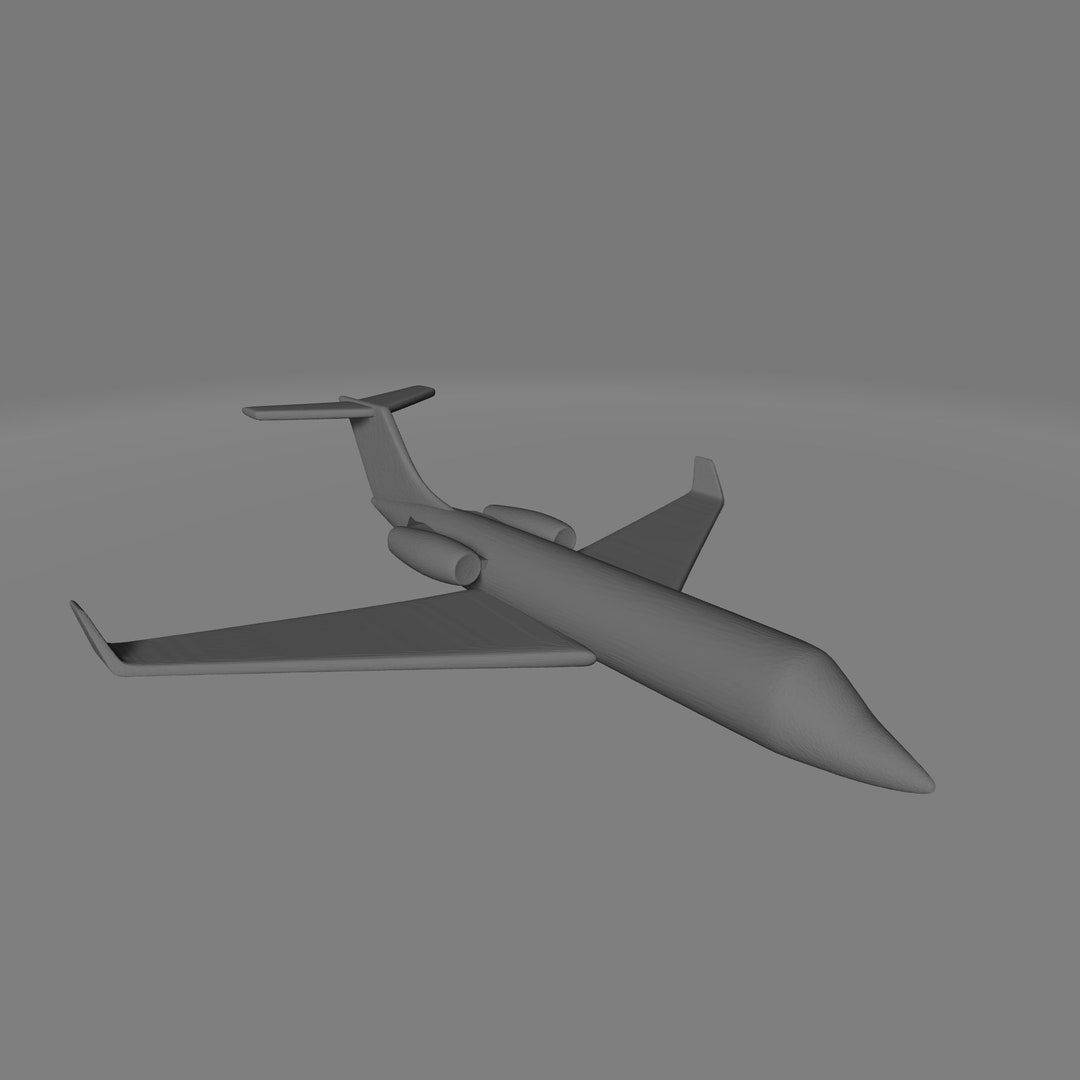 G280 Jet Plane 3D Stl File Super Airplane 3d Stl File 3D Ready Model ...