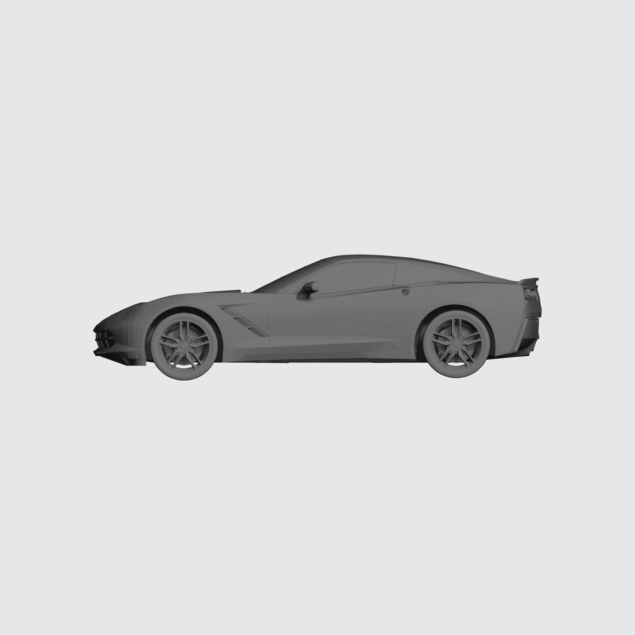 Chevrolet Corvette 3D Stl File Corvette Stl File Super Car 3d - Etsy UK