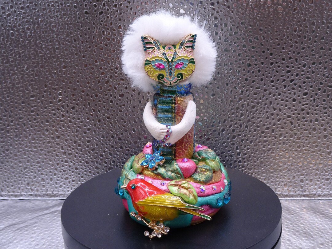 Furry Cat Unique Collectable Perfume Bottle - Etsy