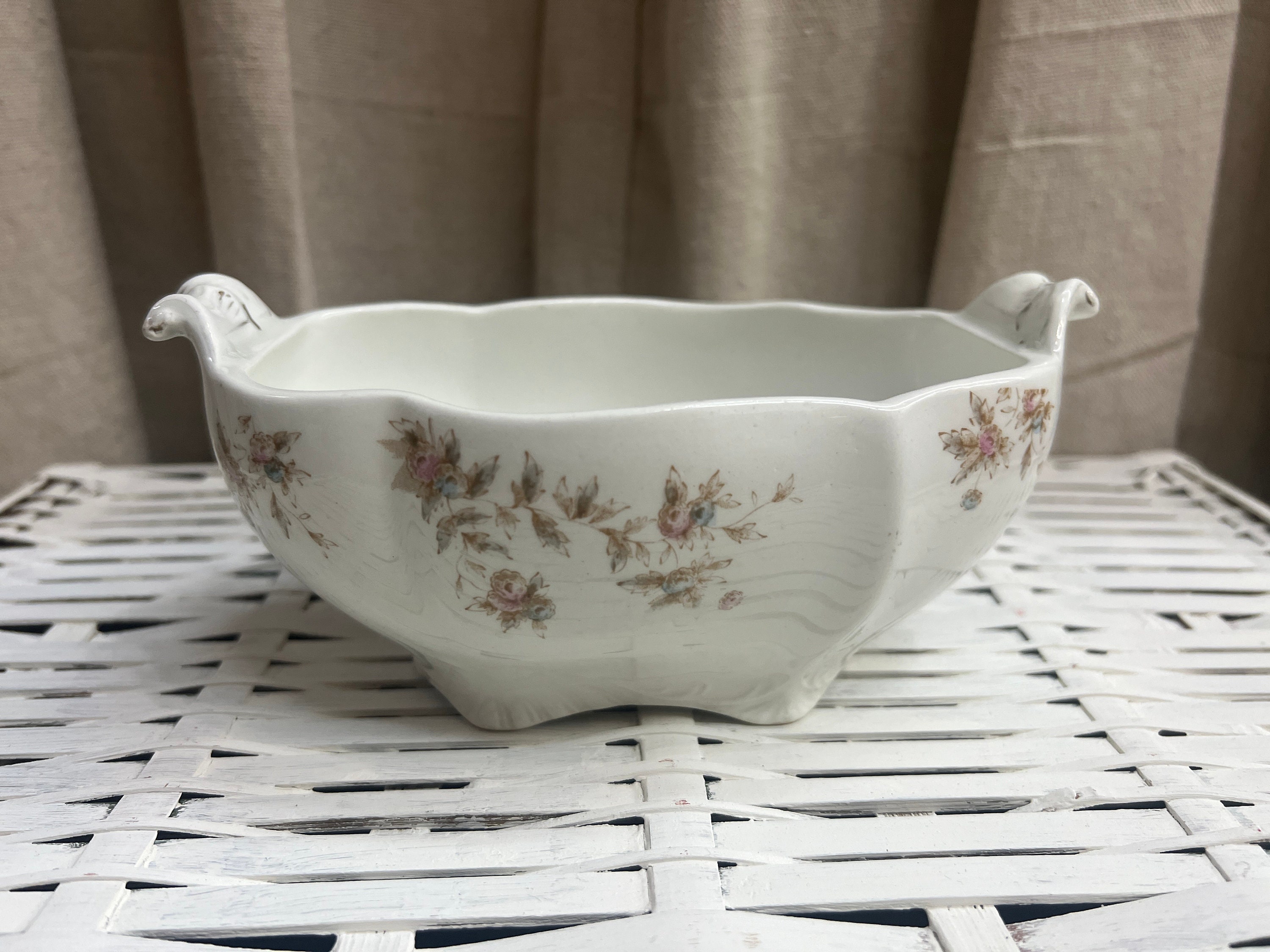 Antique Johnson Bros England Ironstone Floral Transfer Ware - Etsy