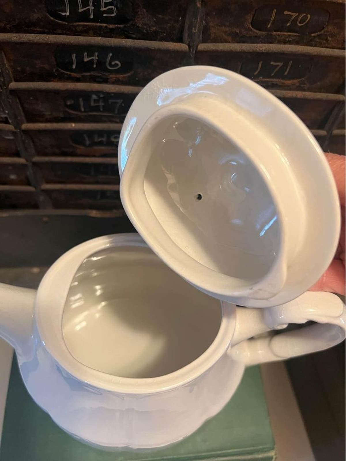 Sterling Colonial English Ironstone Teapot J&G Meakin - Etsy