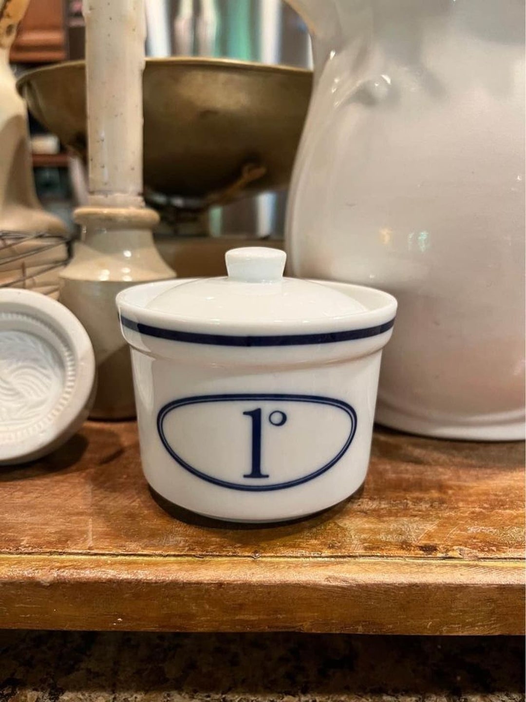 Williams and Sonoma Small Kitchen Crock/ Jar - Etsy