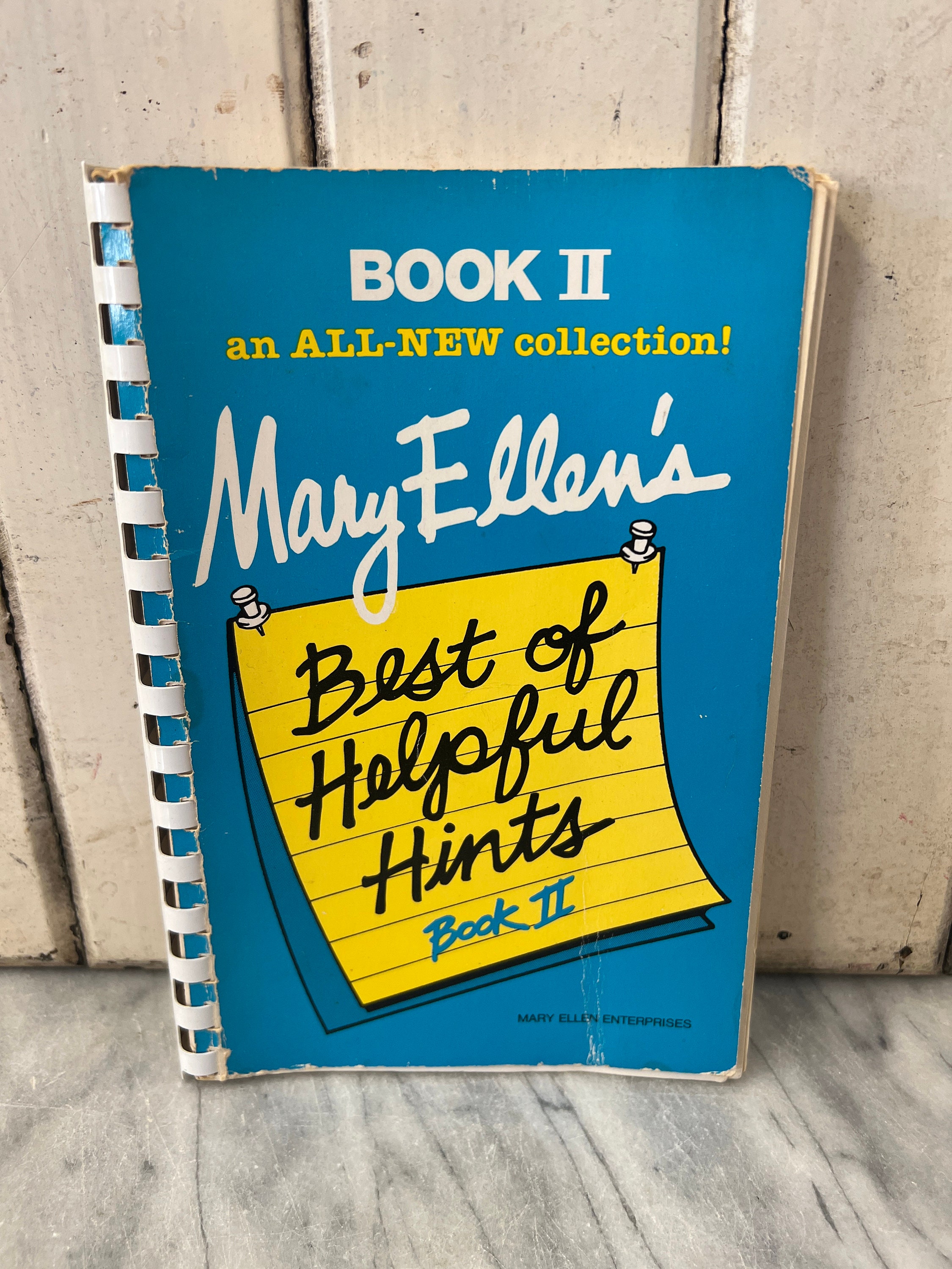 Mary Ellens Best of Helpful Hints Book II/ 1981 Vintage Household Hints ...