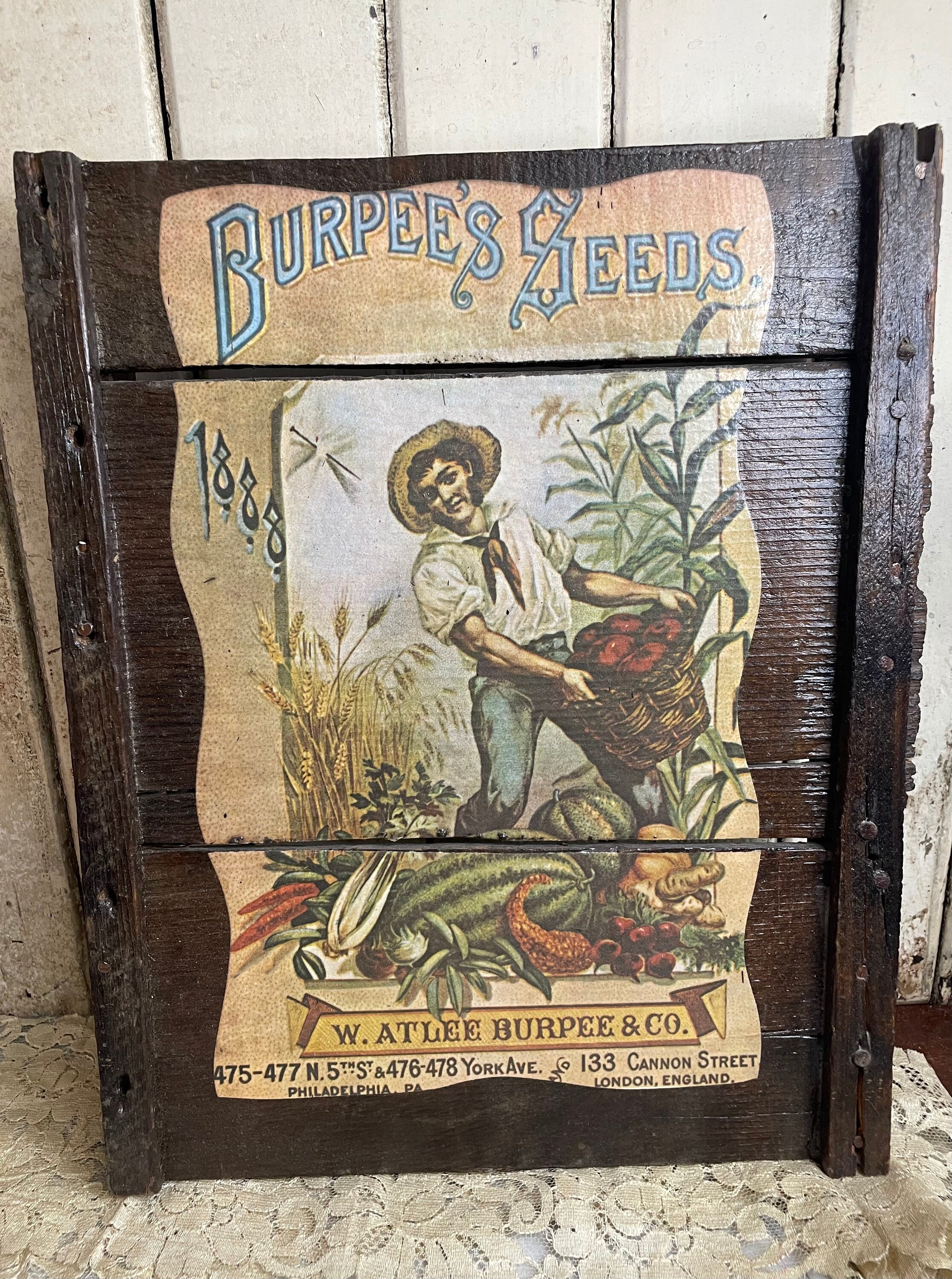 Vintage Burpee Seed Packets
