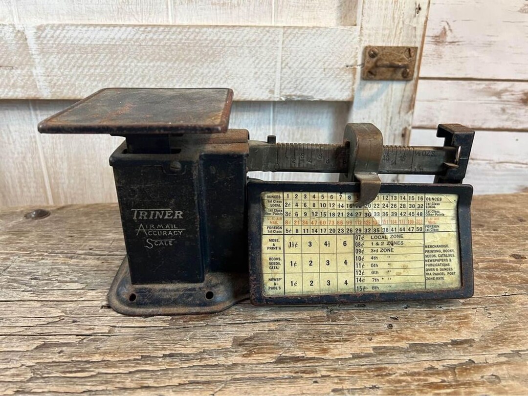Vintage Triner Airmail Accuracy Scale - Etsy