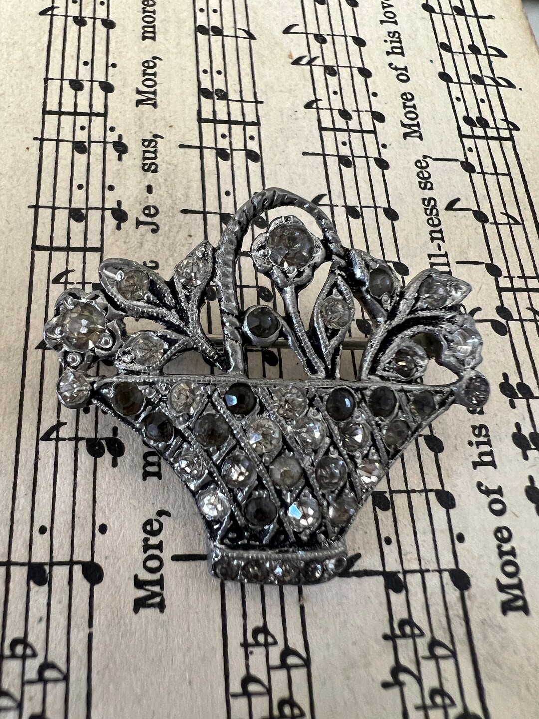 Vintage FN Co. Fishel Nessler Brooch - Etsy