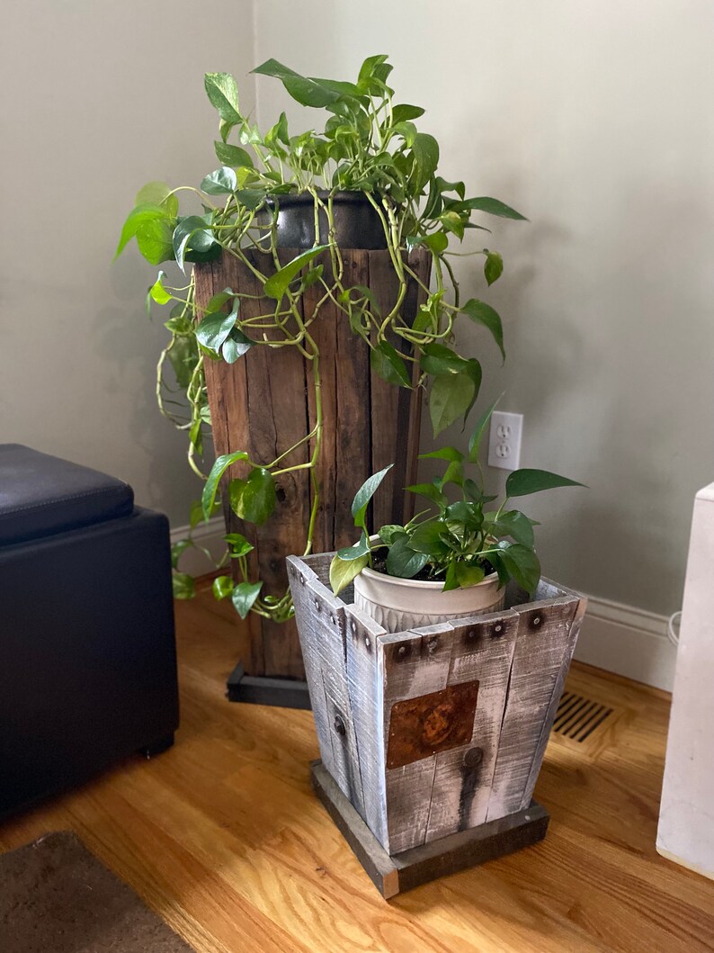 Rustic Reclaimed Antique Planter - Etsy
