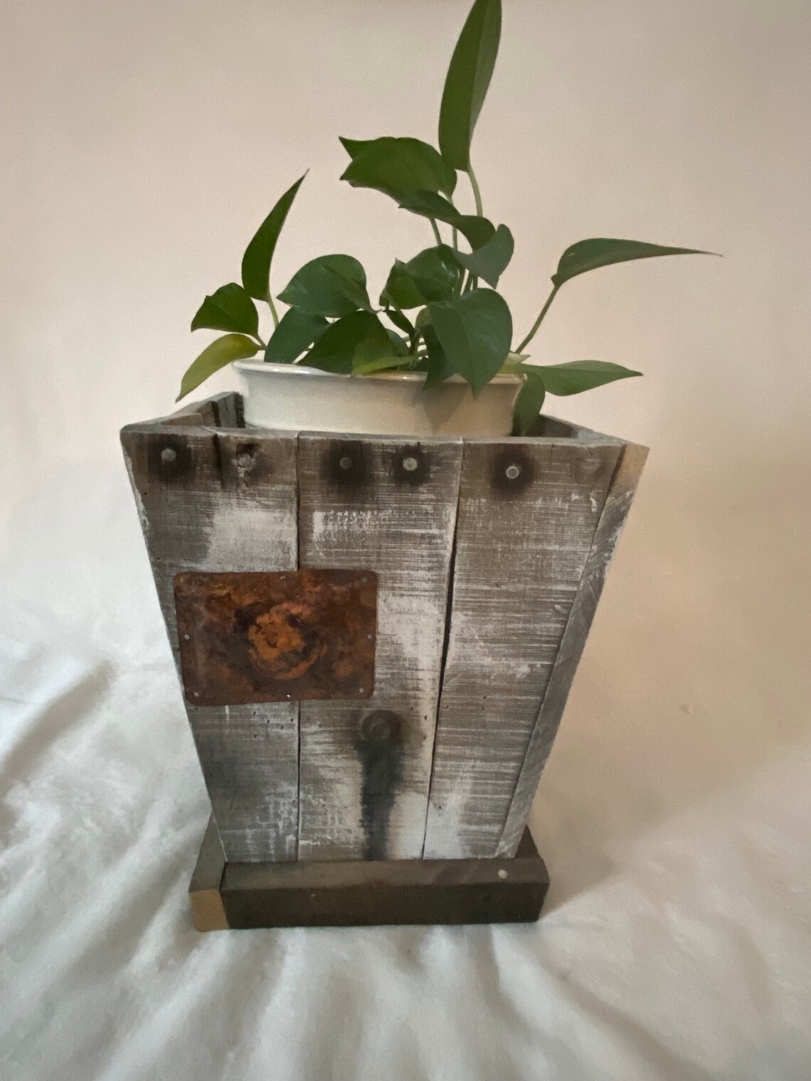 Rustic Reclaimed Antique Planter - Etsy