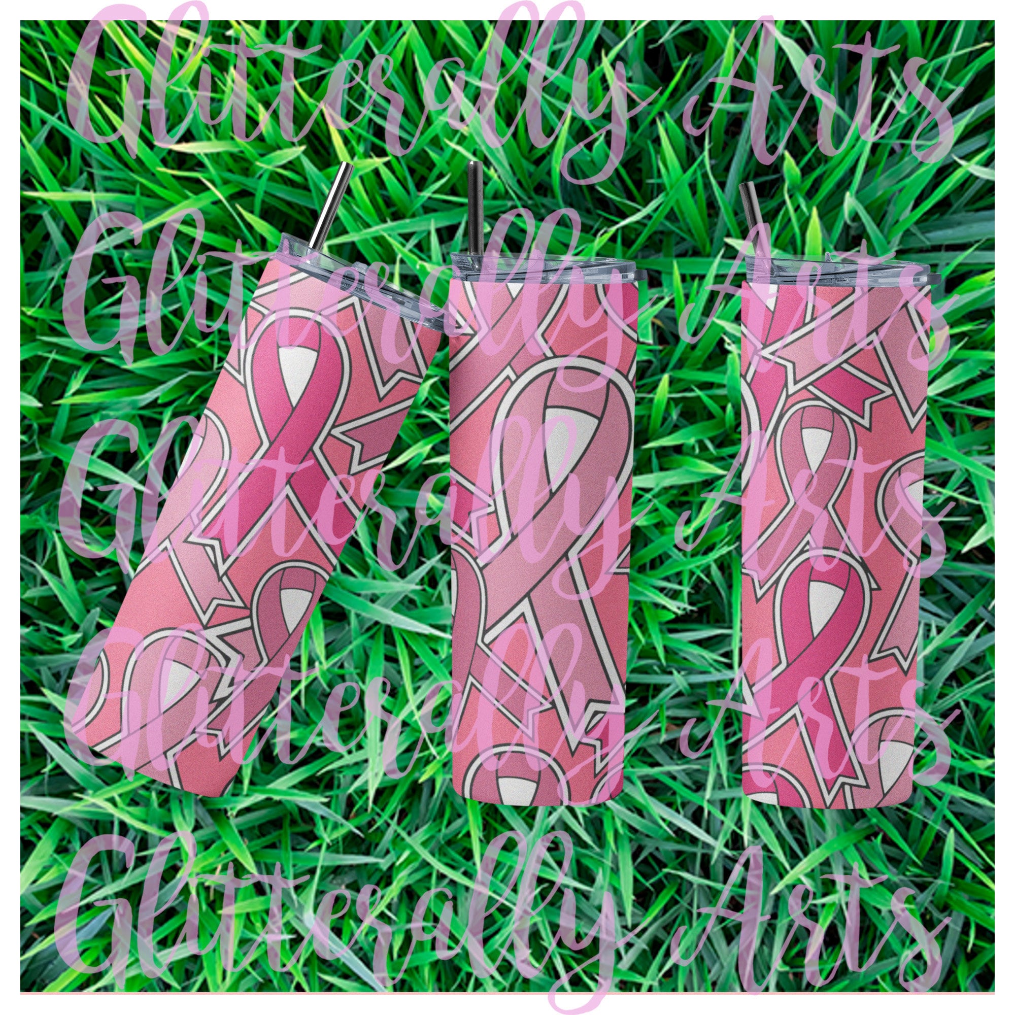 Cancer Ribbons Seamless Burst Digital File SVG - Etsy