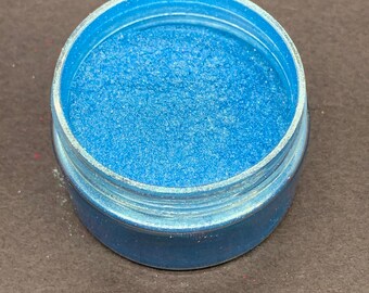 Iridescent Blue Mica Powder for Epoxy Crafts Nails Cosmetics - Etsy